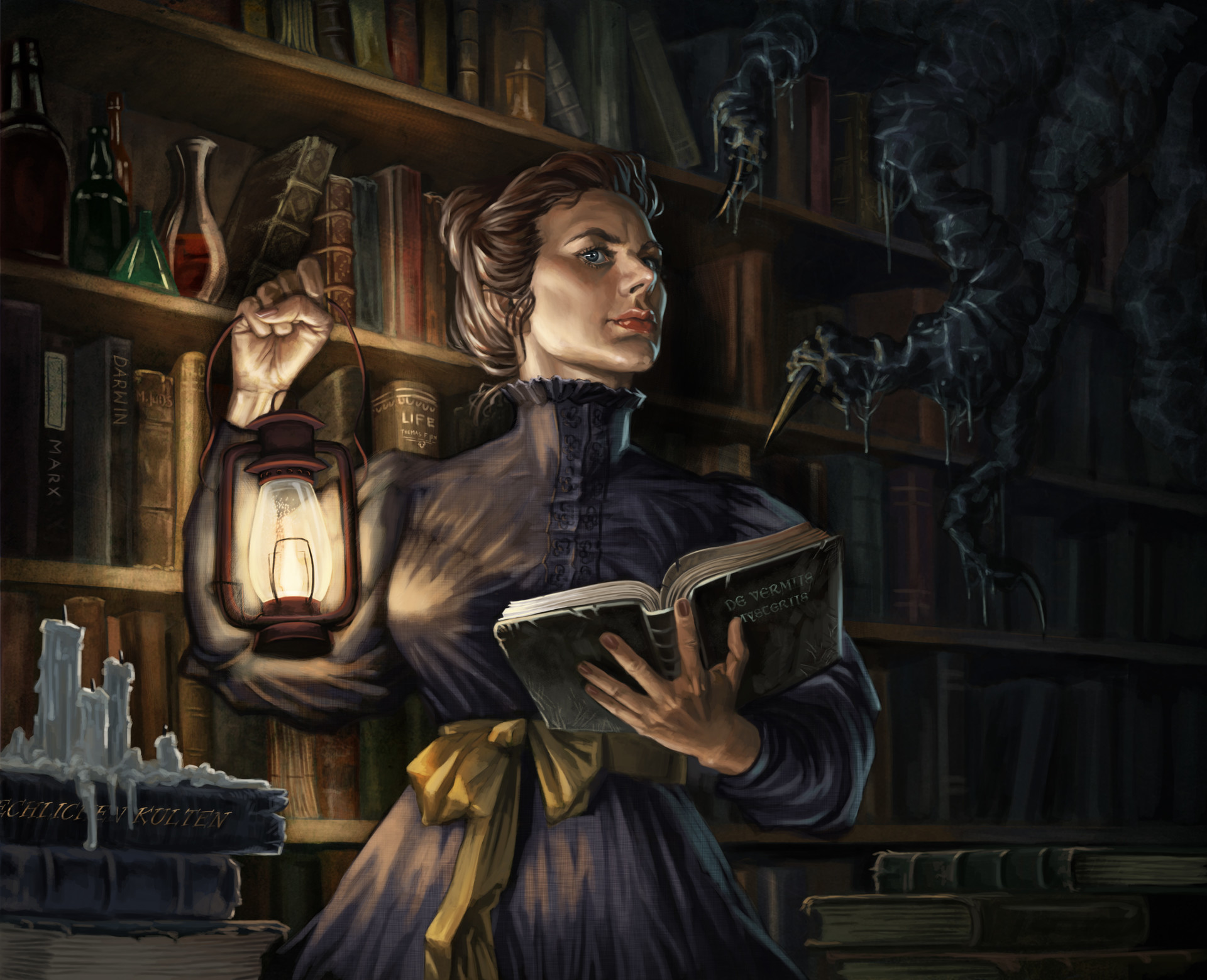 ArtStation - Monster Behind You