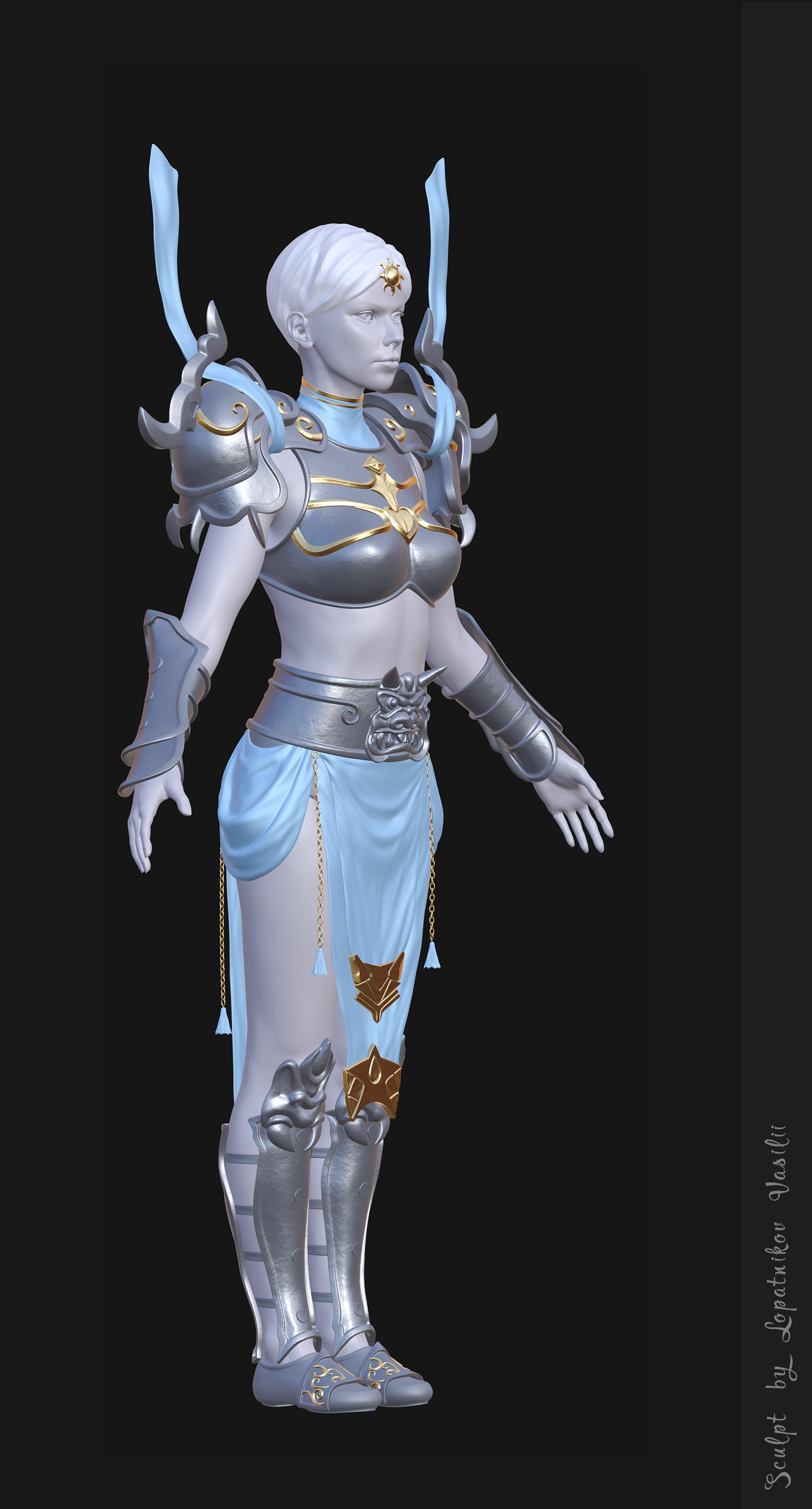 Vasilii Lopatnikov - Woman Monk Diablo 3 [WIP]