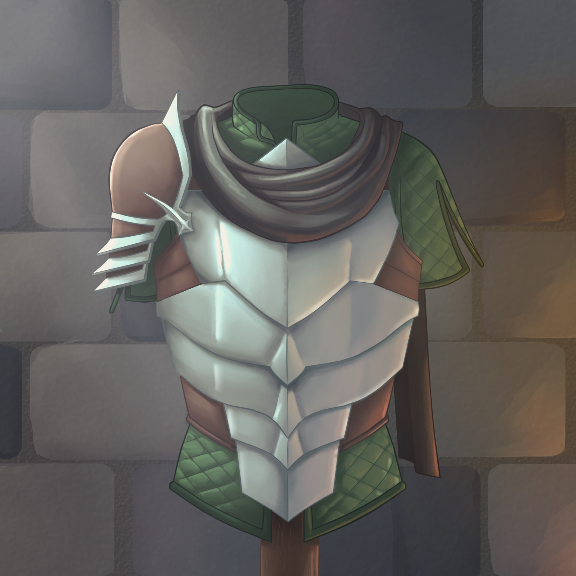 ArtStation - Armor Card Art