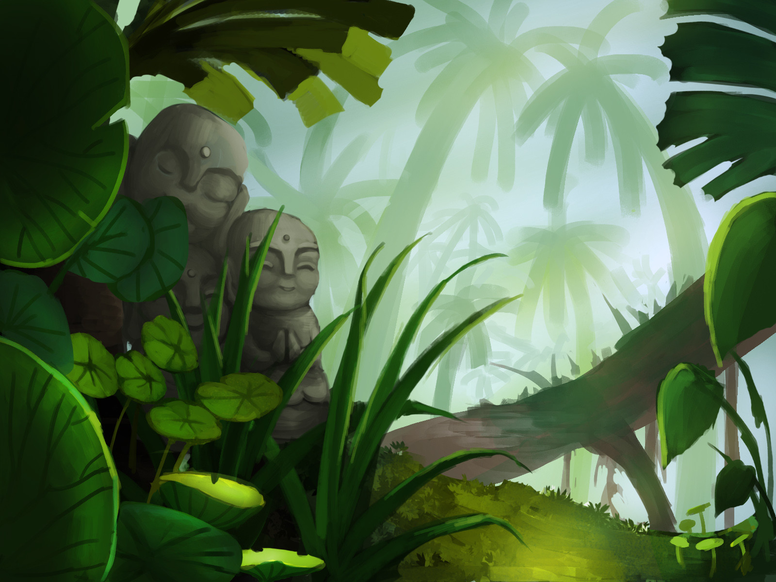 ArtStation - forest stuff