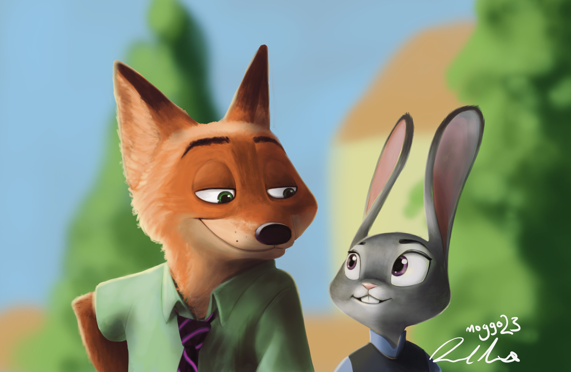 ArtStation - Zootopia Drawing