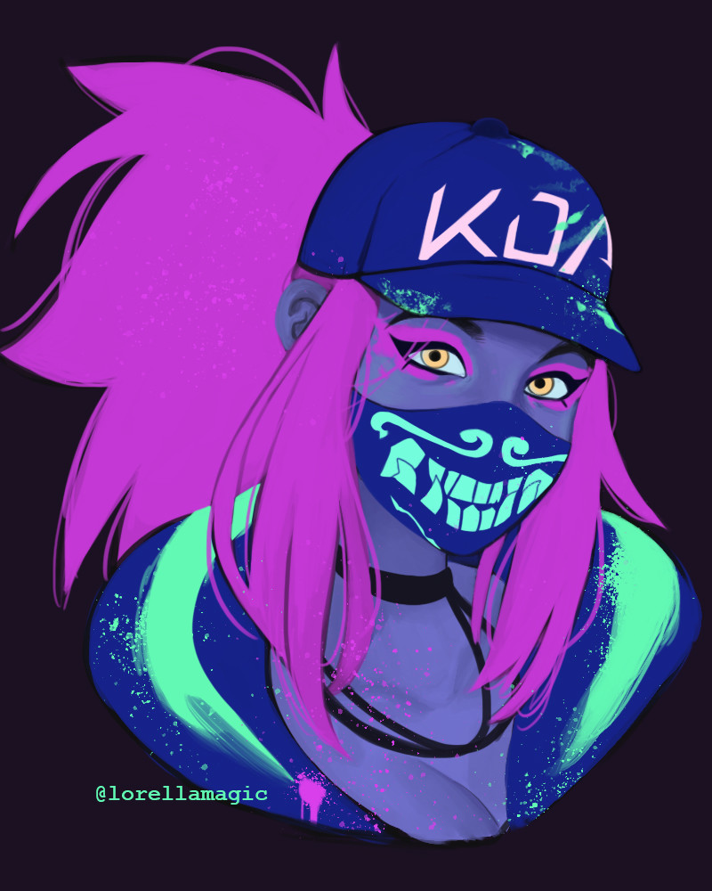 ArtStation - KDA Akali