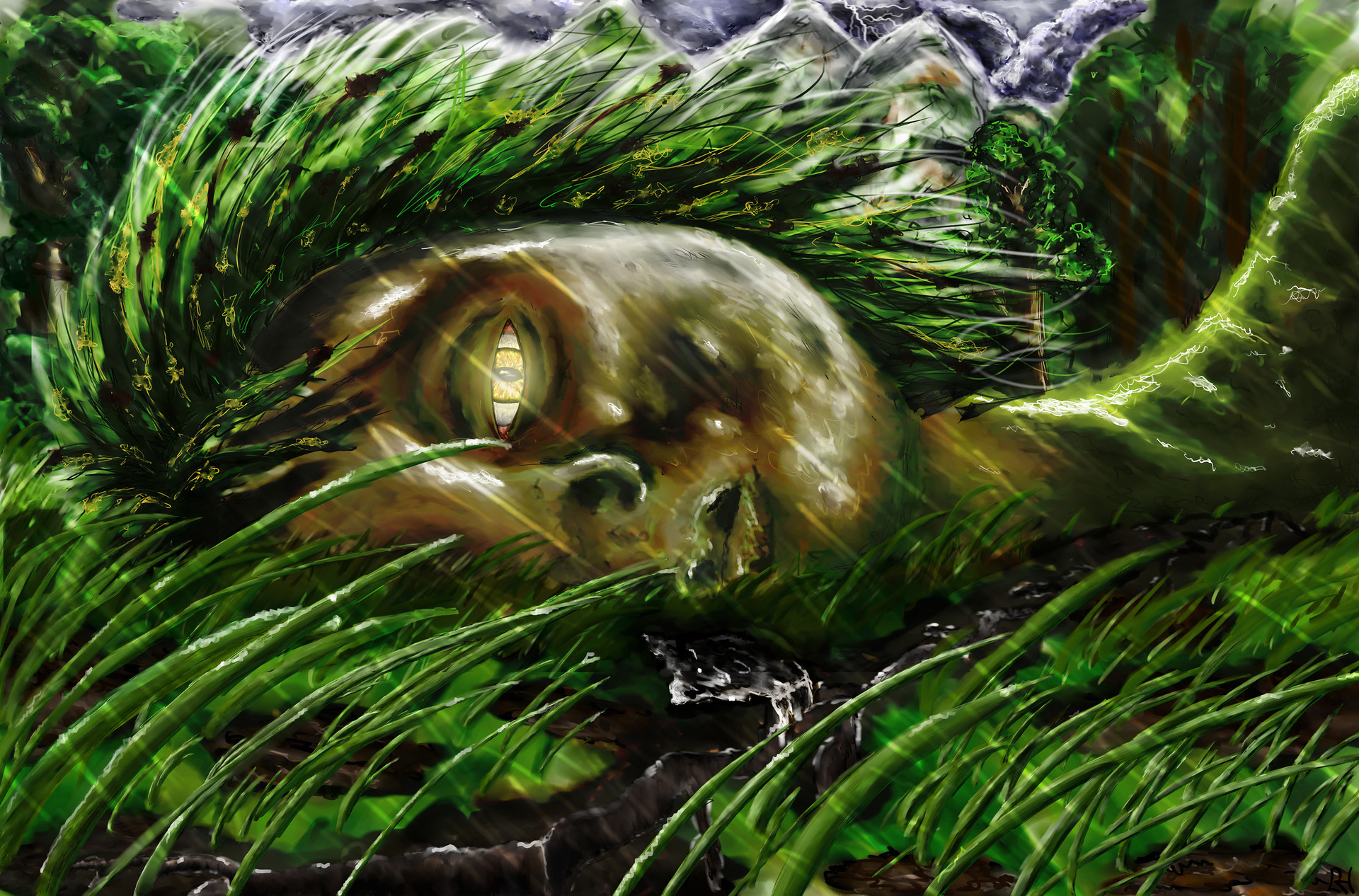 ArtStation - Let Sleeping Giants Lie