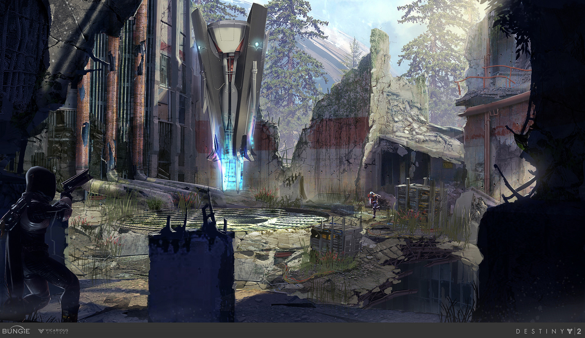 ArtStation - Destiny 2-Black Armory-Bergusia Forge-Niobe Labs