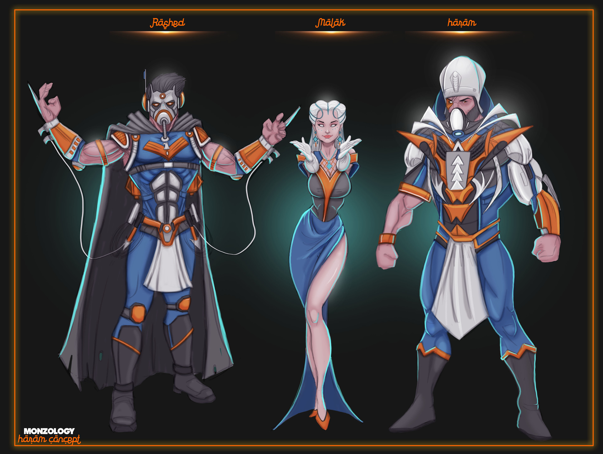 monzo . - character design superconkw