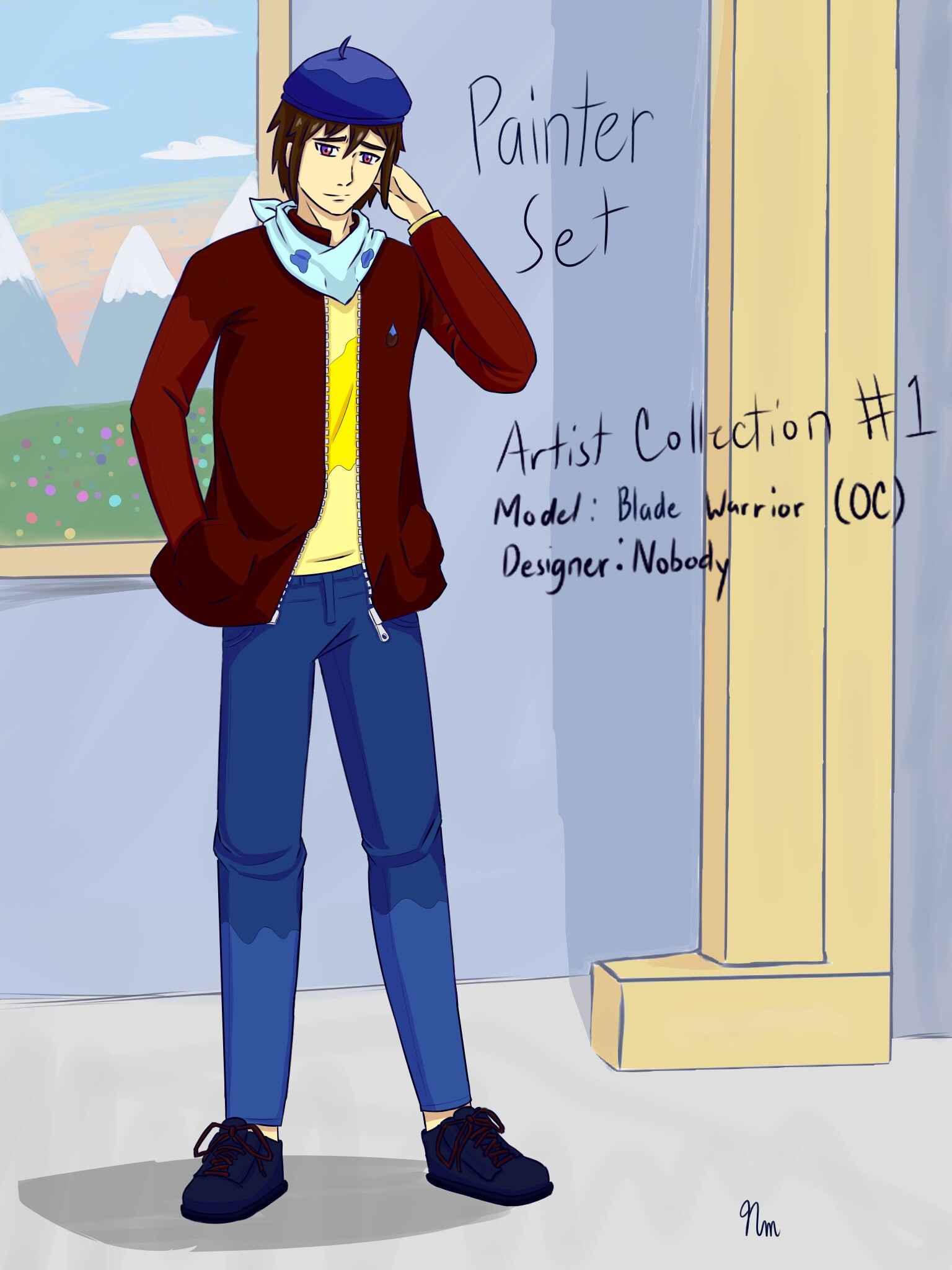 Alyanna Timbol - Men’s Fashion Week Challenge Artist Collection #1