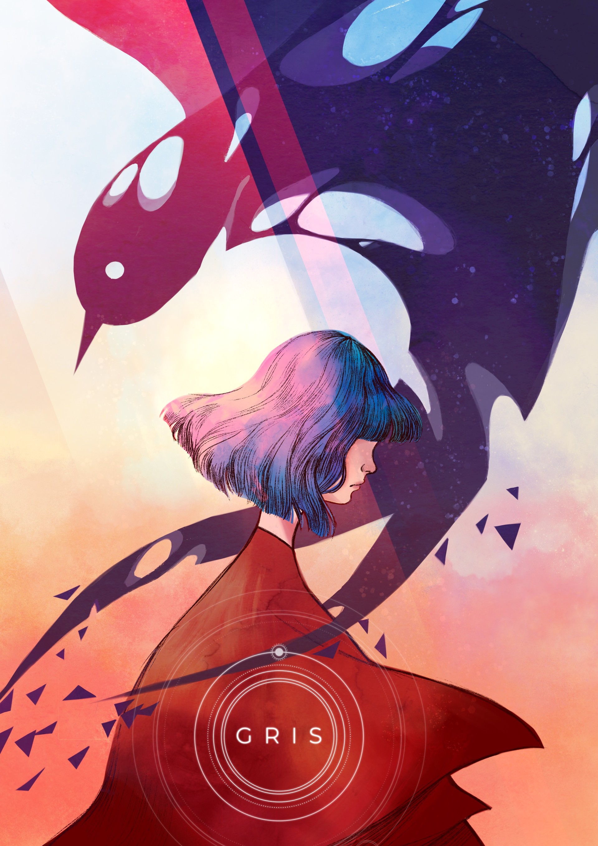 ArtStation - GRIS Poster Fanart