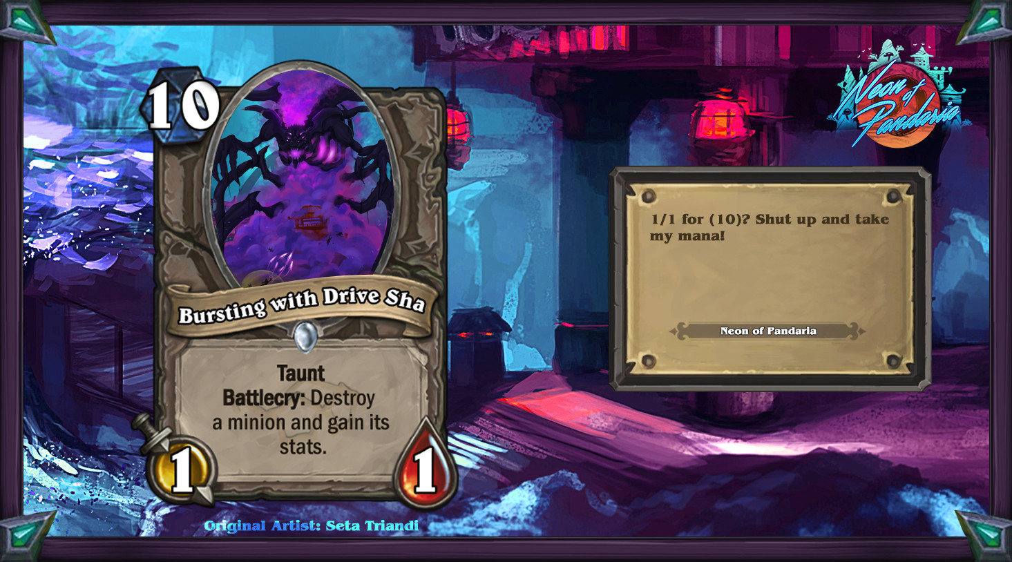 Seta Triandi - Bursting with Drive Sha