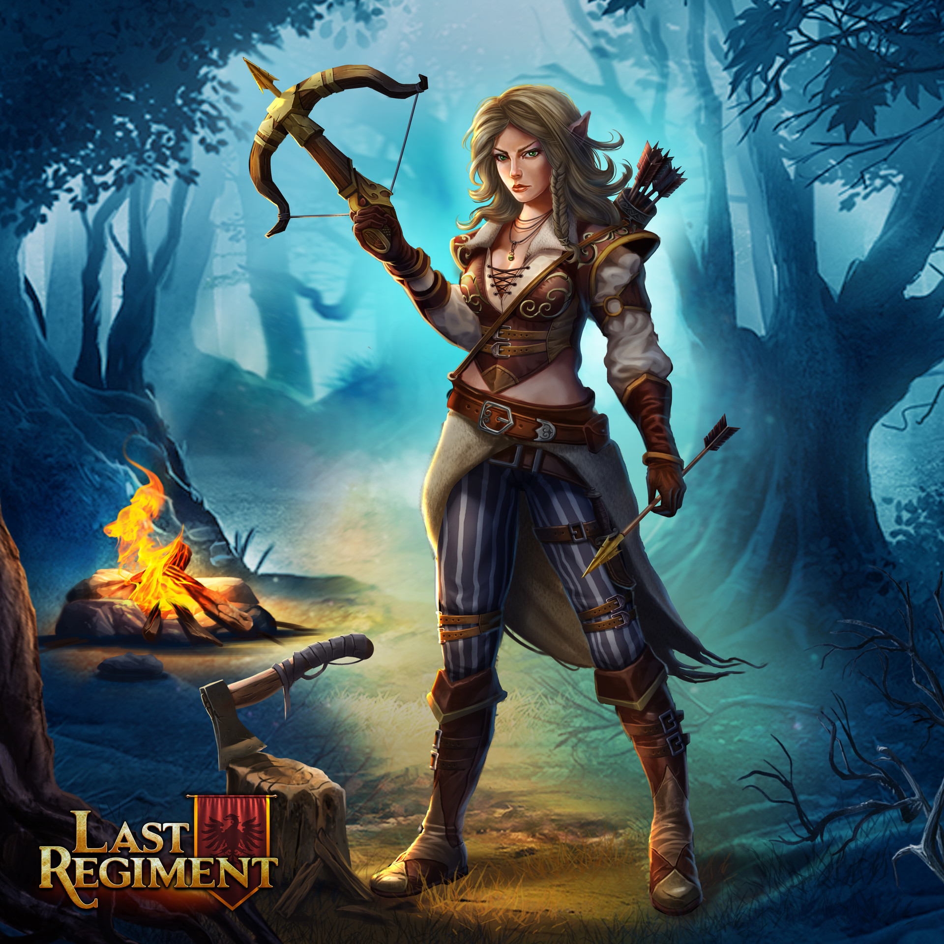 ArtStation - Elf Hunter