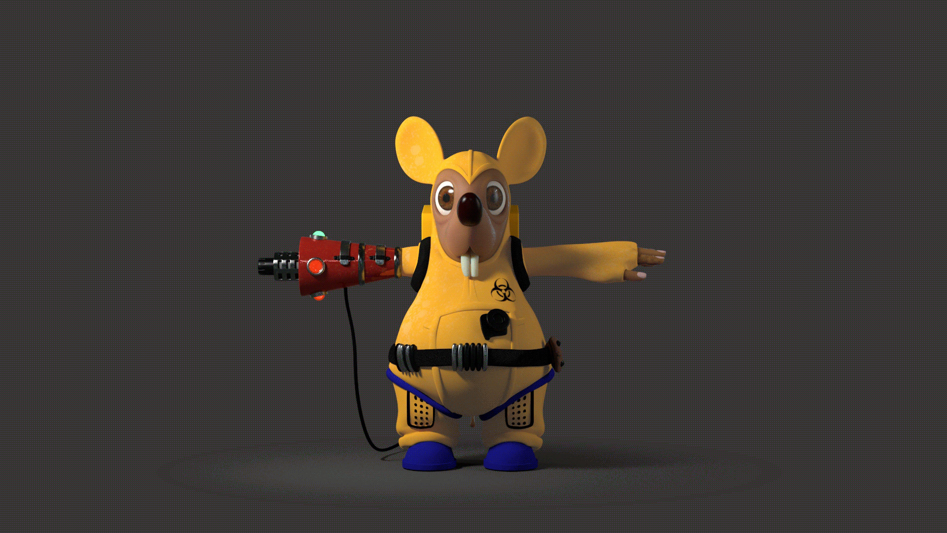 ArtStation - Rat Model - Rendering 01