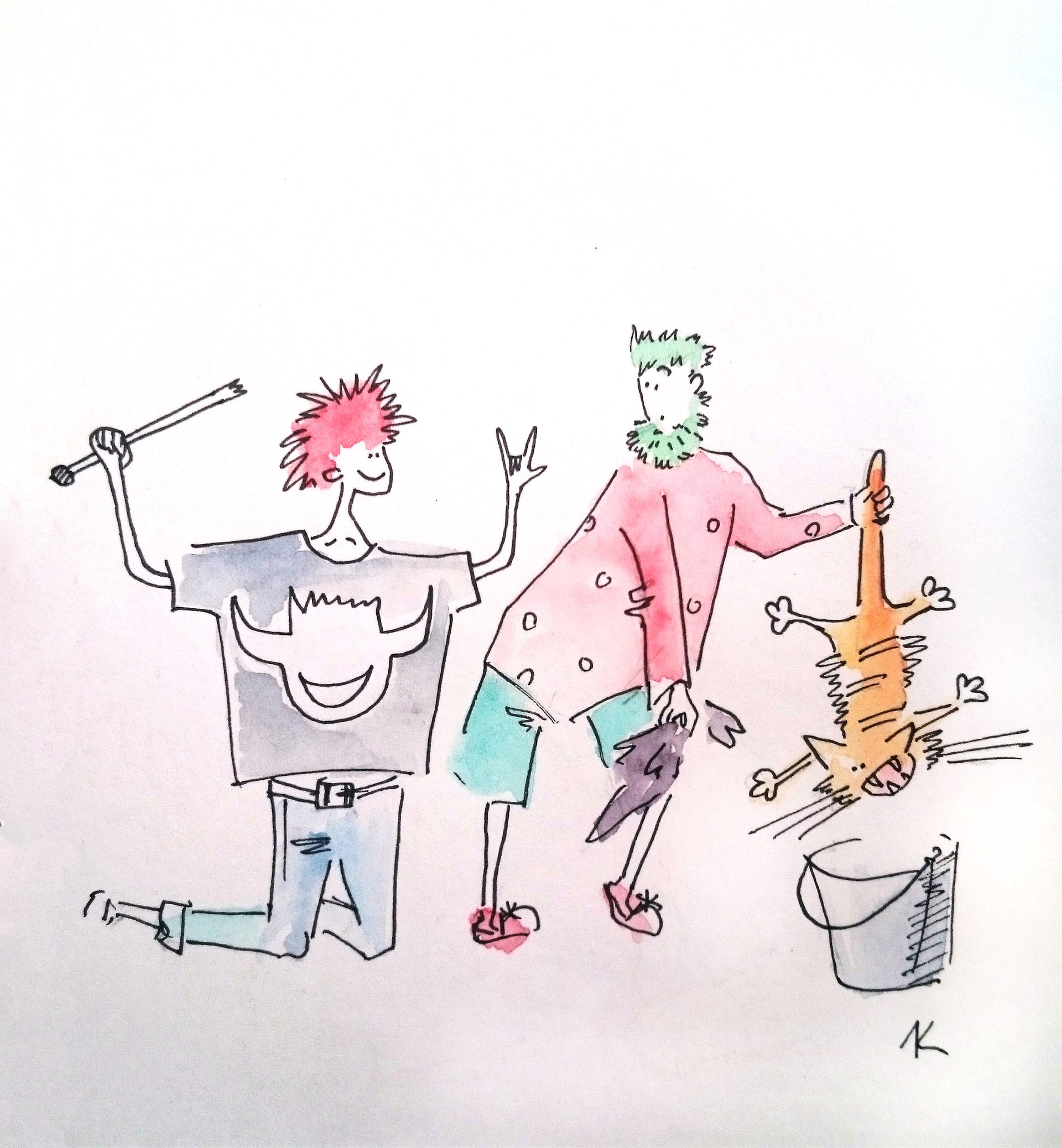 ArtStation - How to wash the CAT