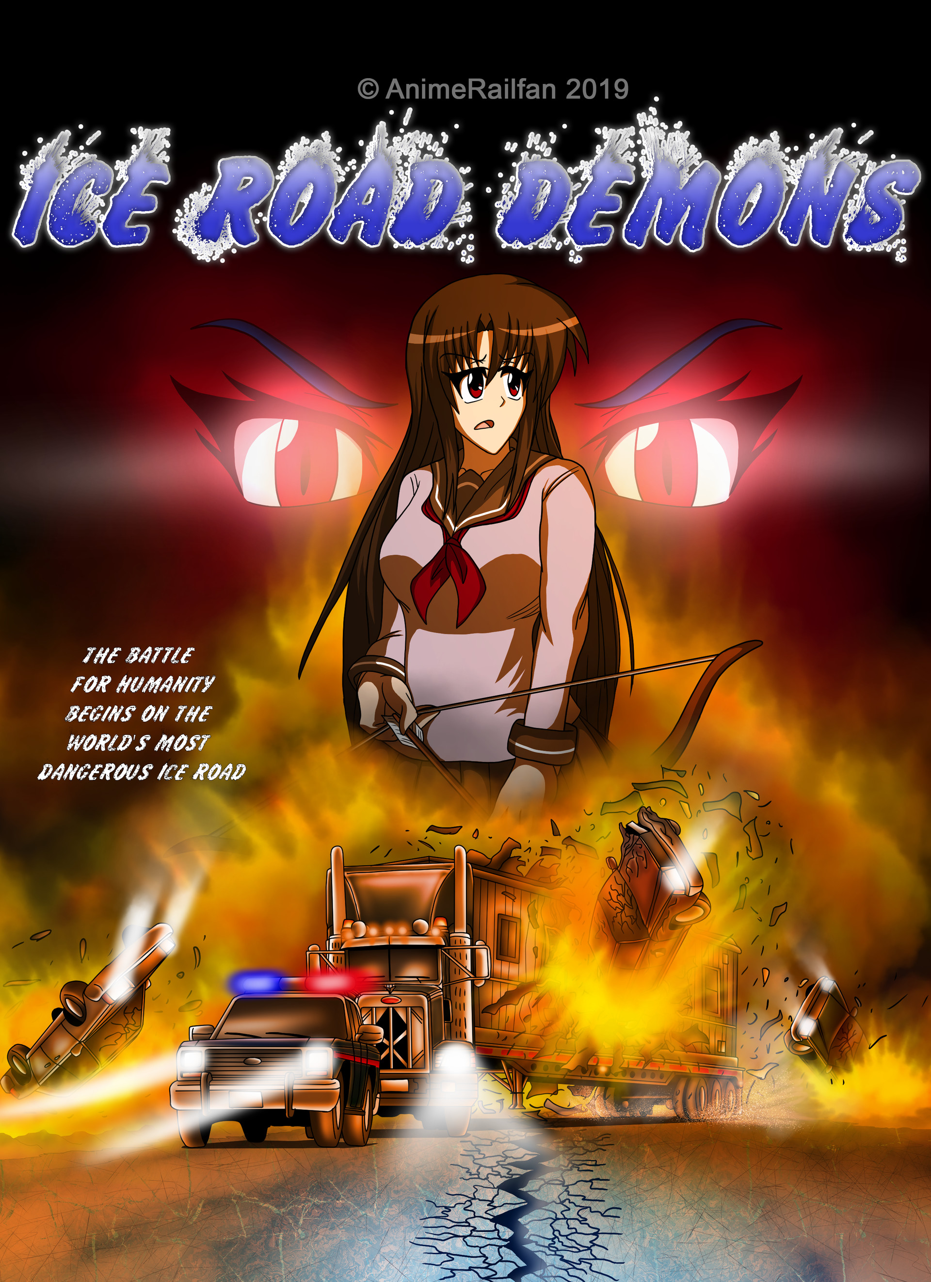 ArtStation - Ice Road Demons Poster 2