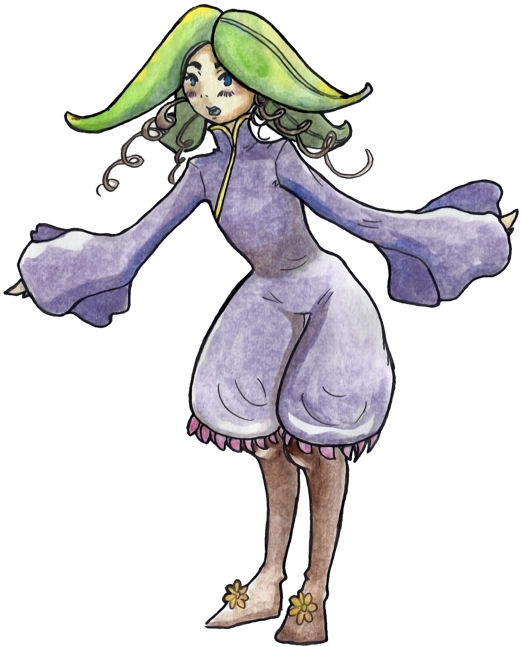 ArtStation - Leaf girl