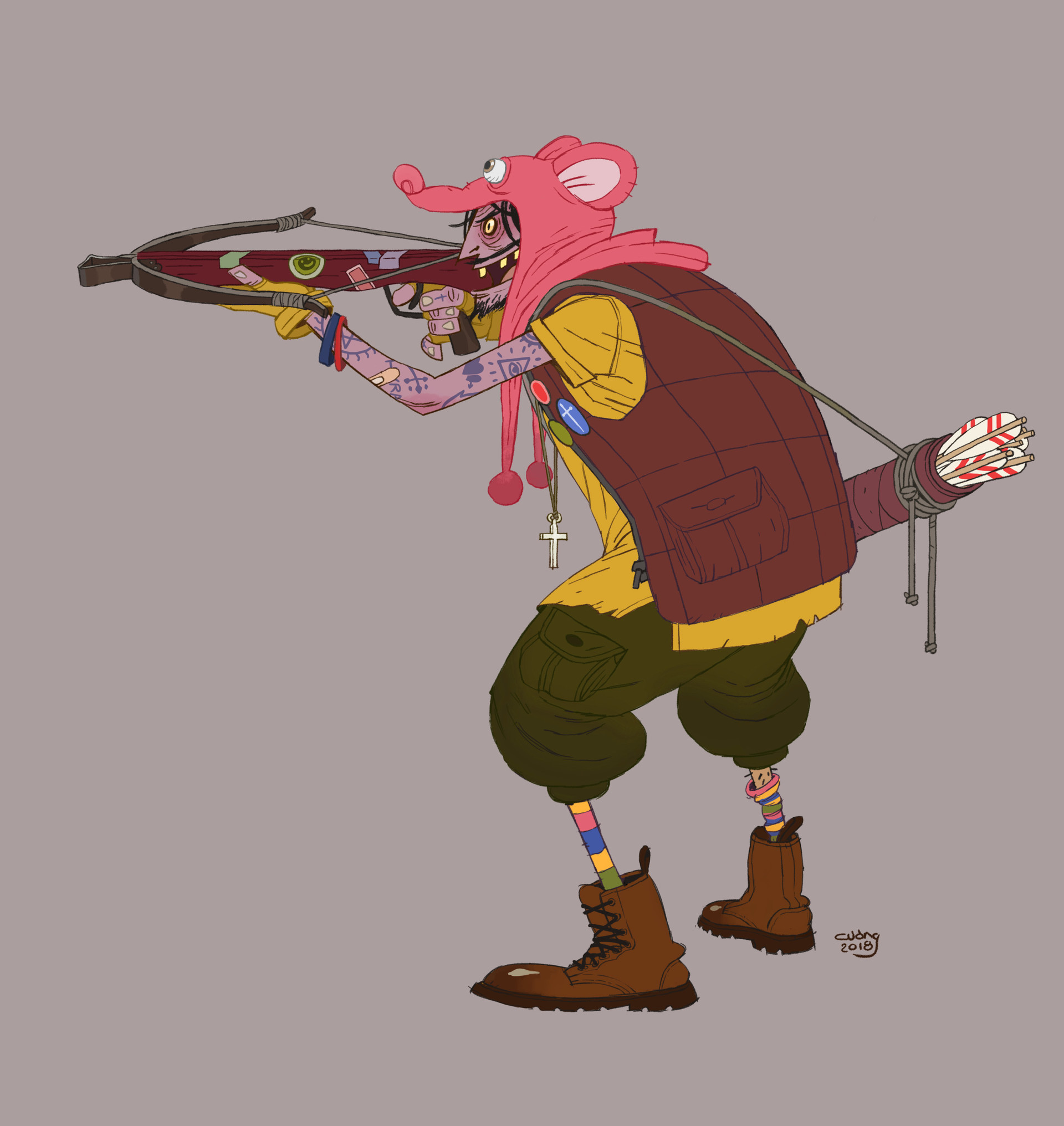 ArtStation - Hyrax hunter