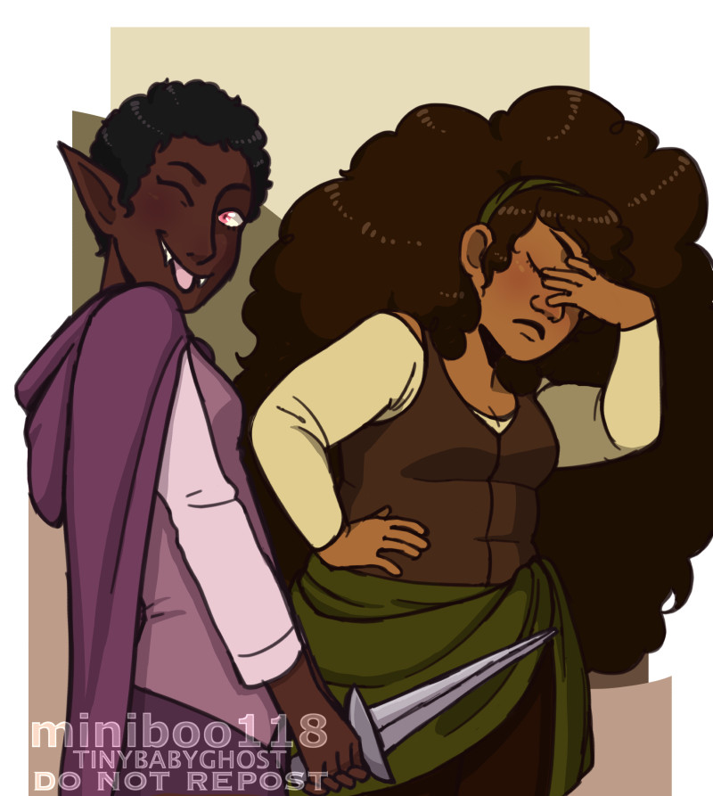 ArtStation - Ivette and Marjory - 2018