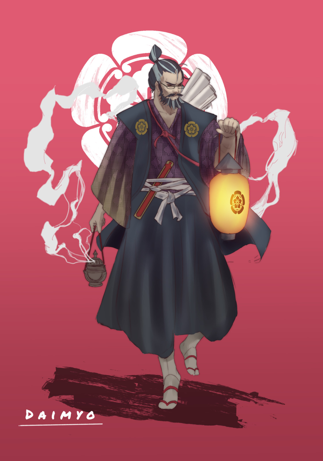 Andrew Lester - Feudal Japan: The Shogunate Character Designs