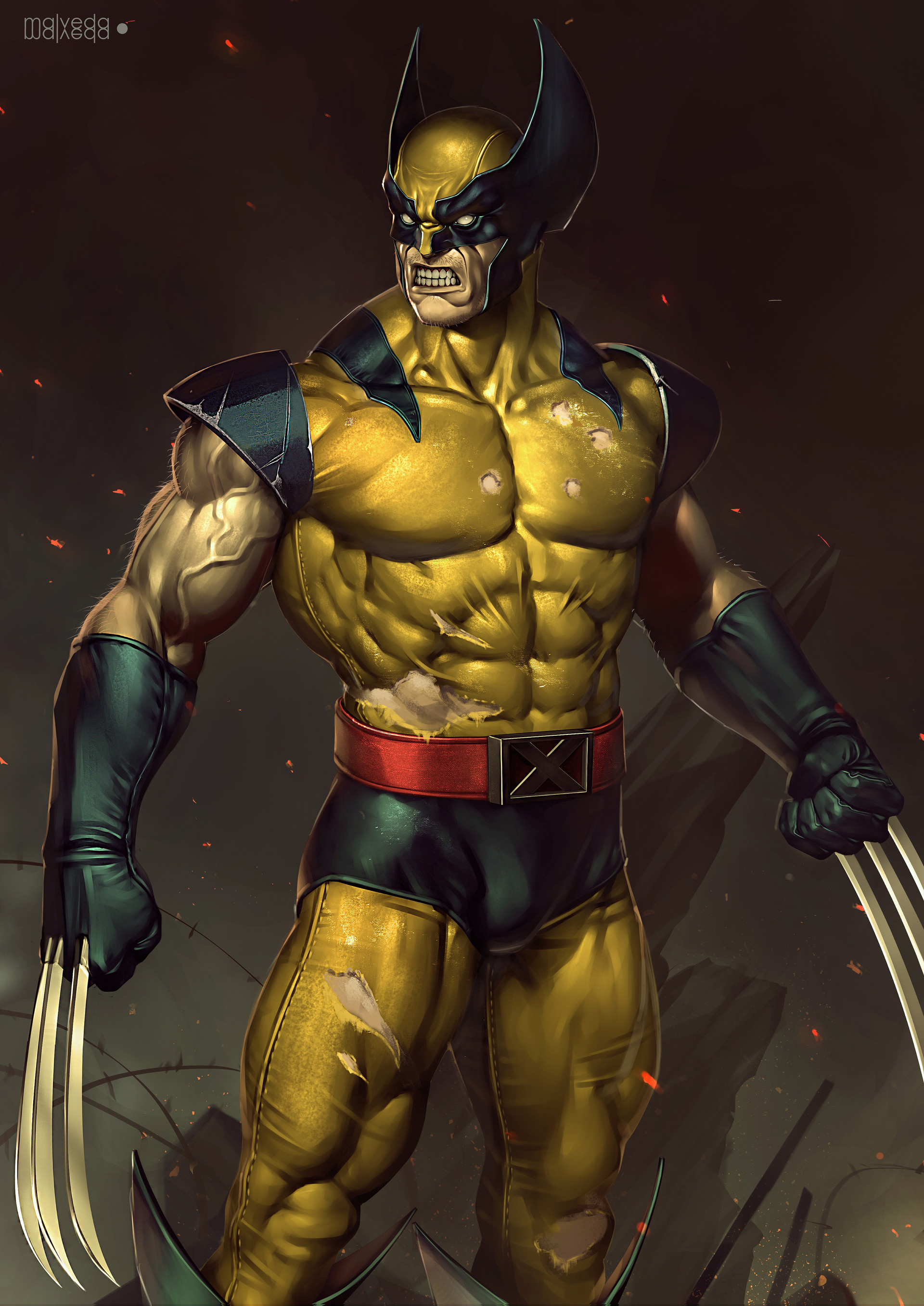 Artstation Wolverine Fan Art Gurjeet Singh Fan Art Wo - vrogue.co