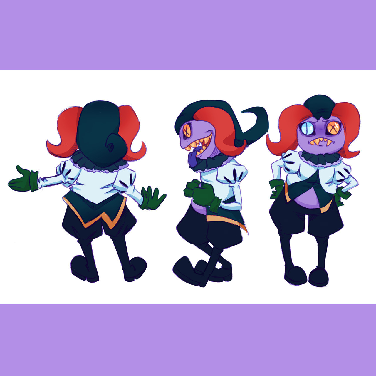 ArtStation - Jester - Simple Character Sheet