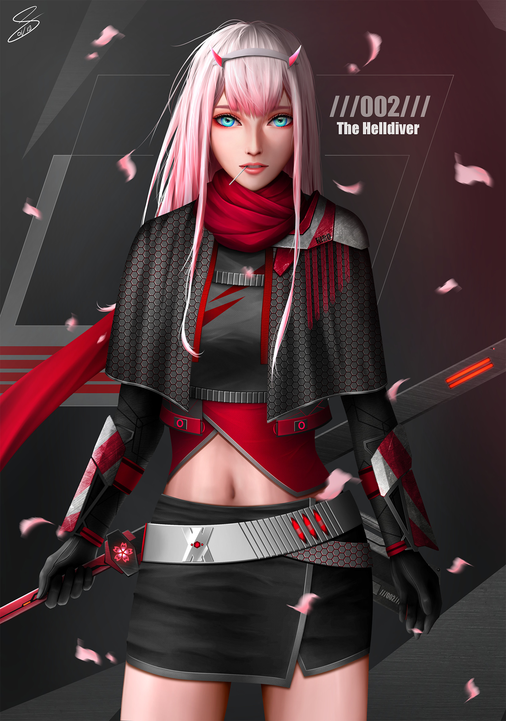 ArtStation - Zero Two