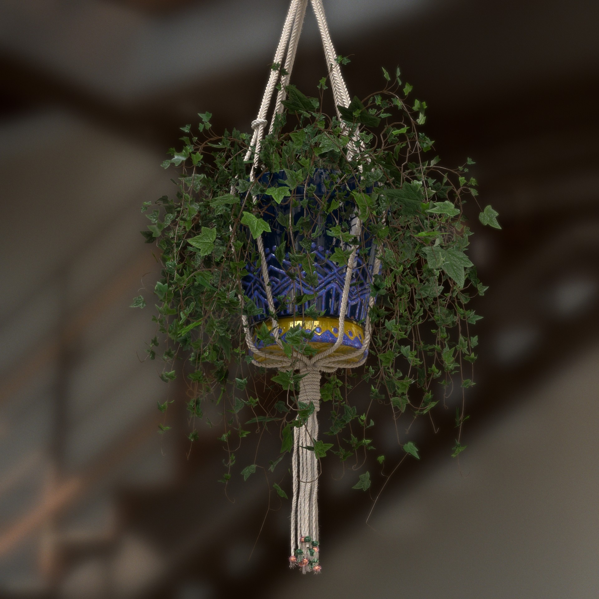 ArtStation - Ivy pot asset