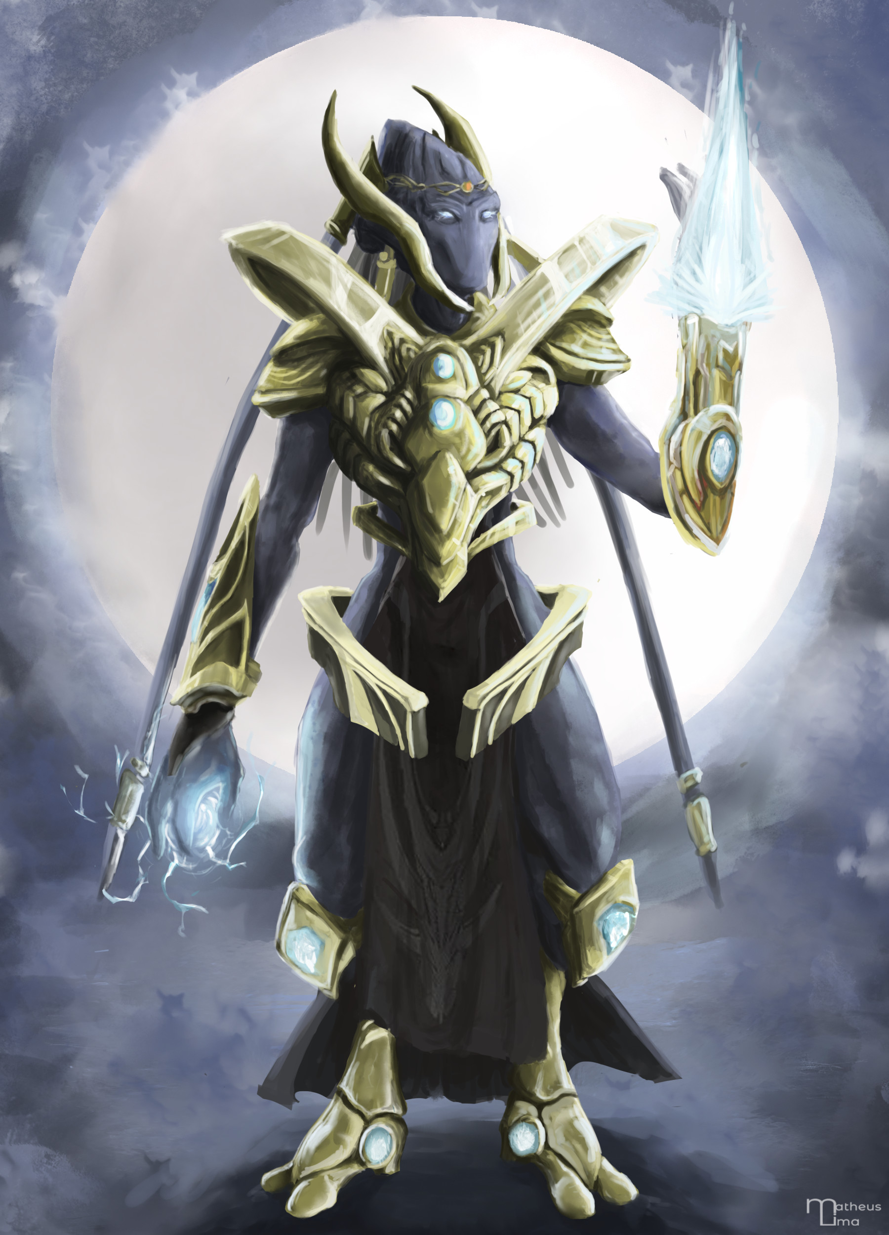 ArtStation - Selendis(Starcraft) - Fanart!