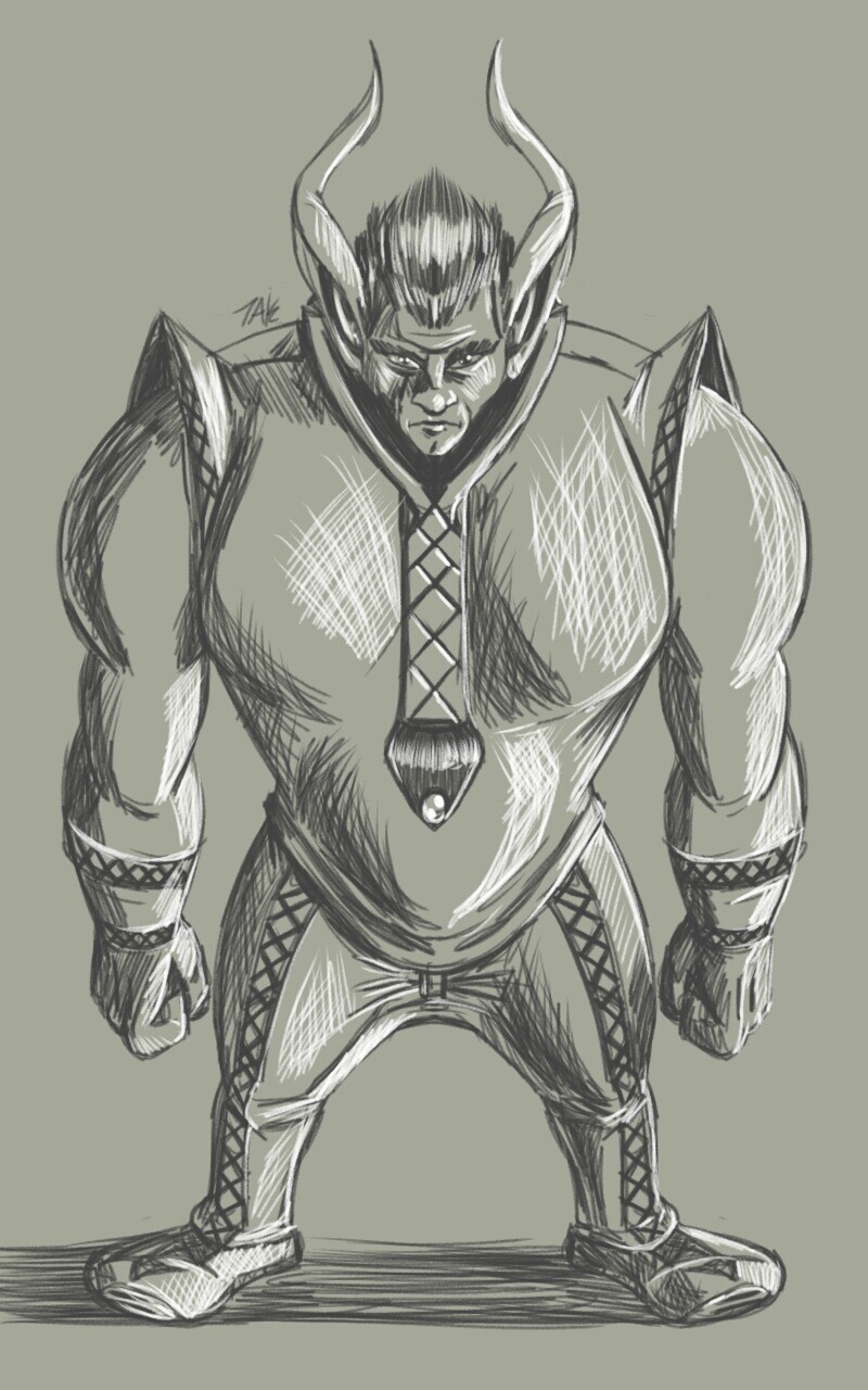 ArtStation - Daily Sketch: Barry Crank