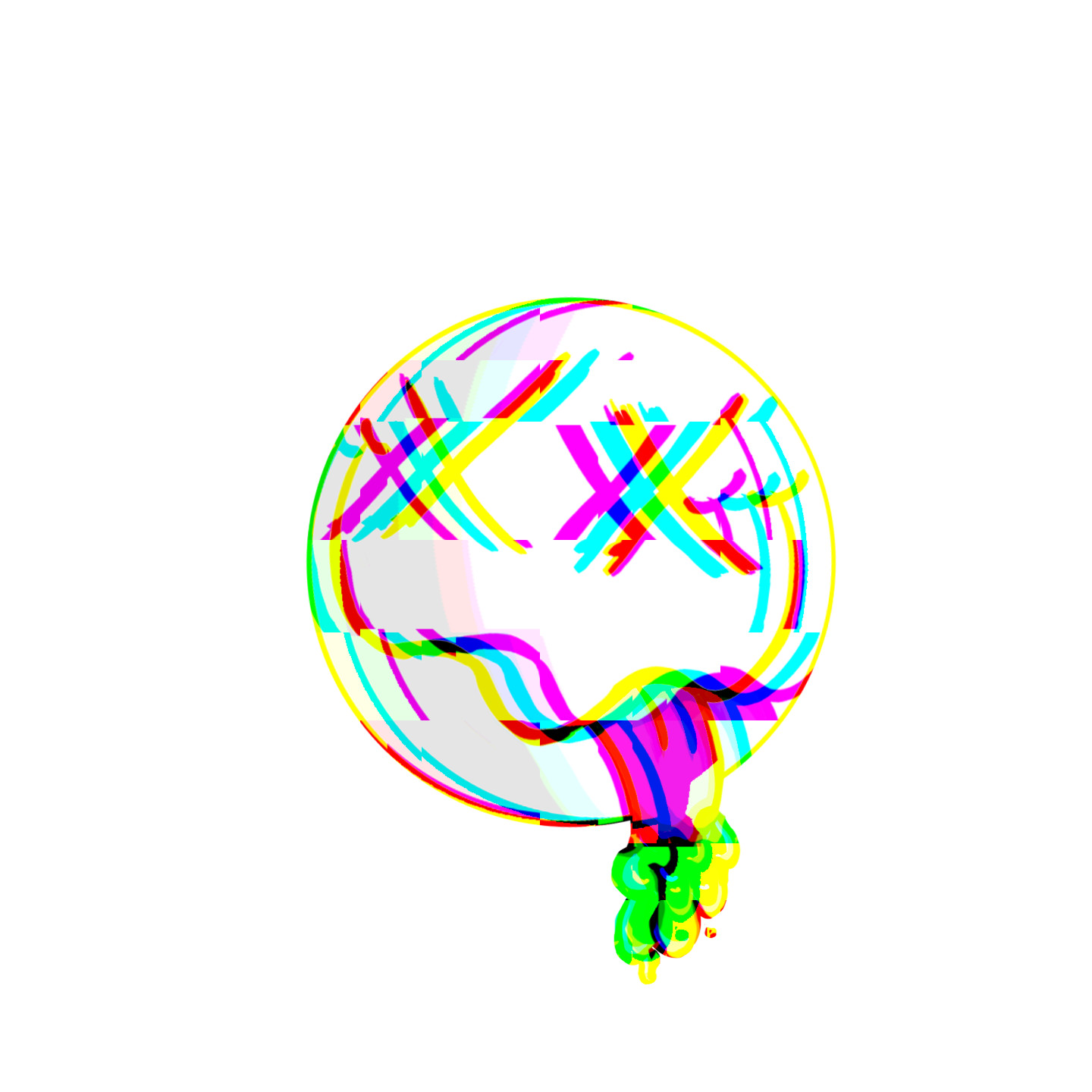 ArtStation - Glitch Emote For Emo Cheesecake