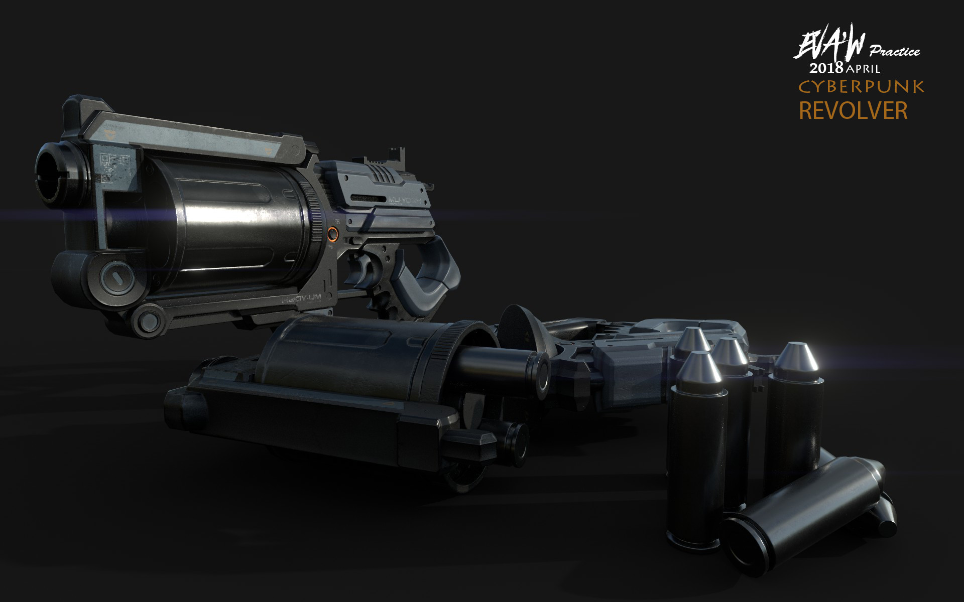 Eva Wang - CYBERPUNK REVOLVER