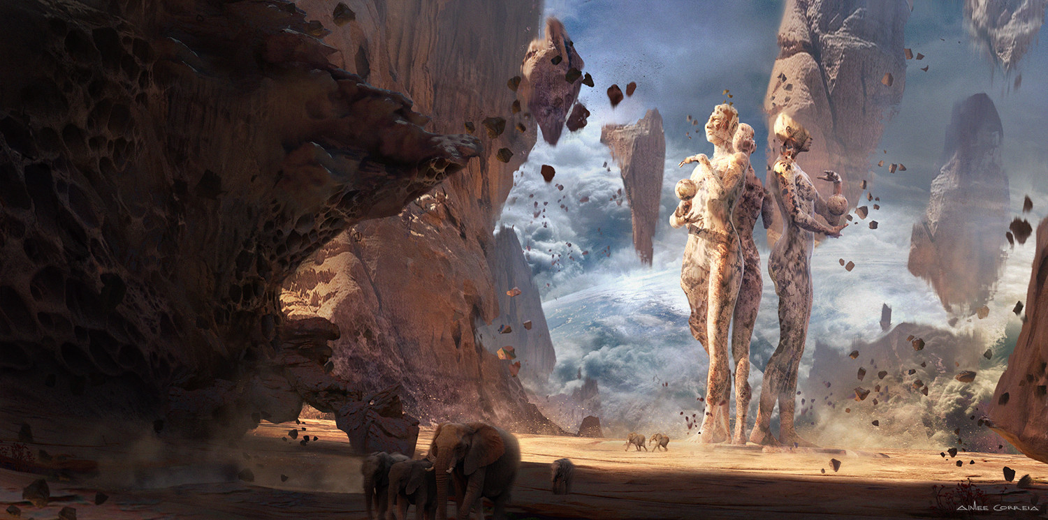 ArtStation - Worlds Colliding