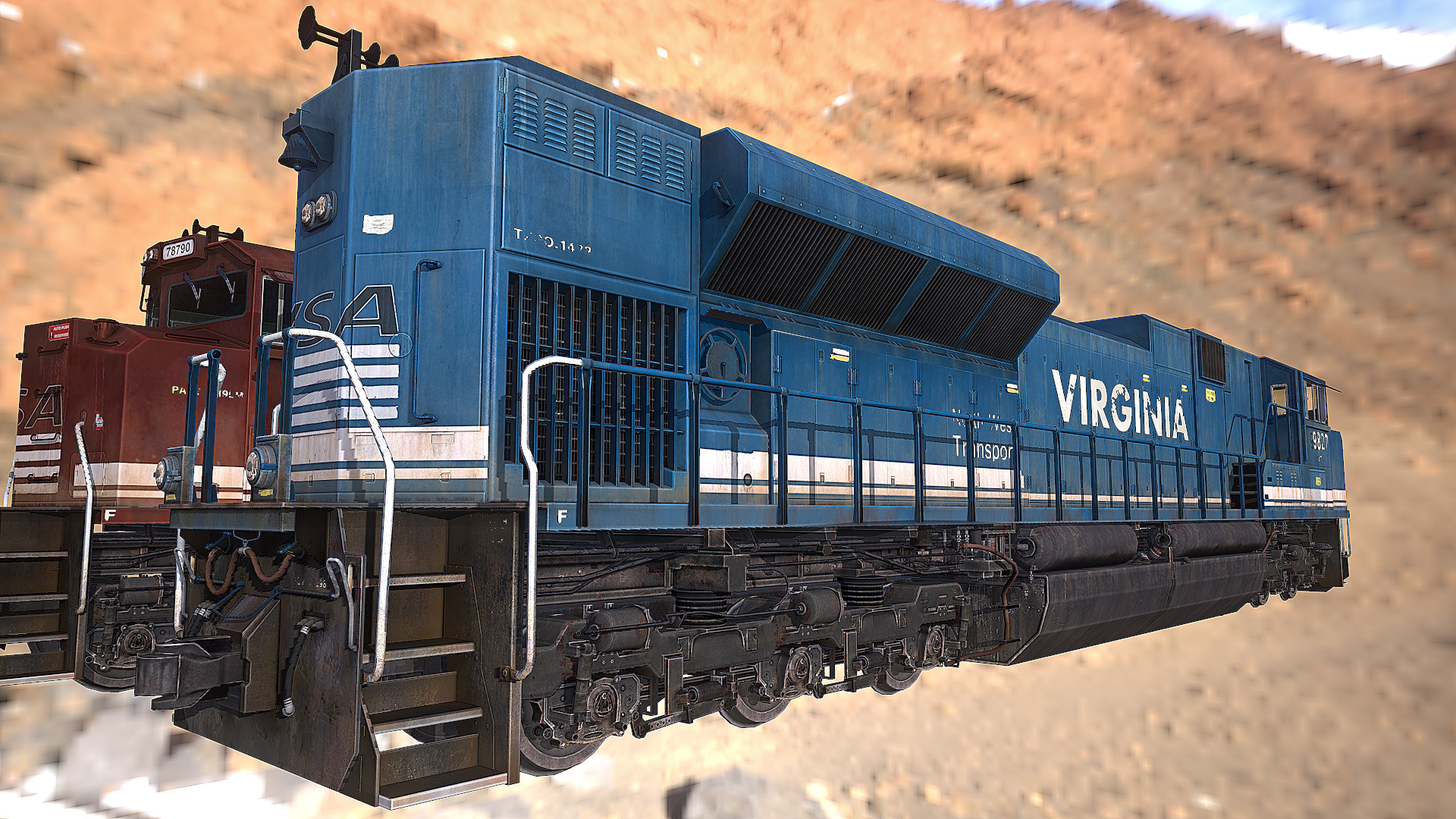 ArtStation - Train Loco