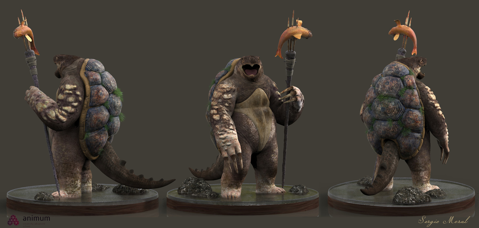 Sergio Moral - Humanoid Turtle