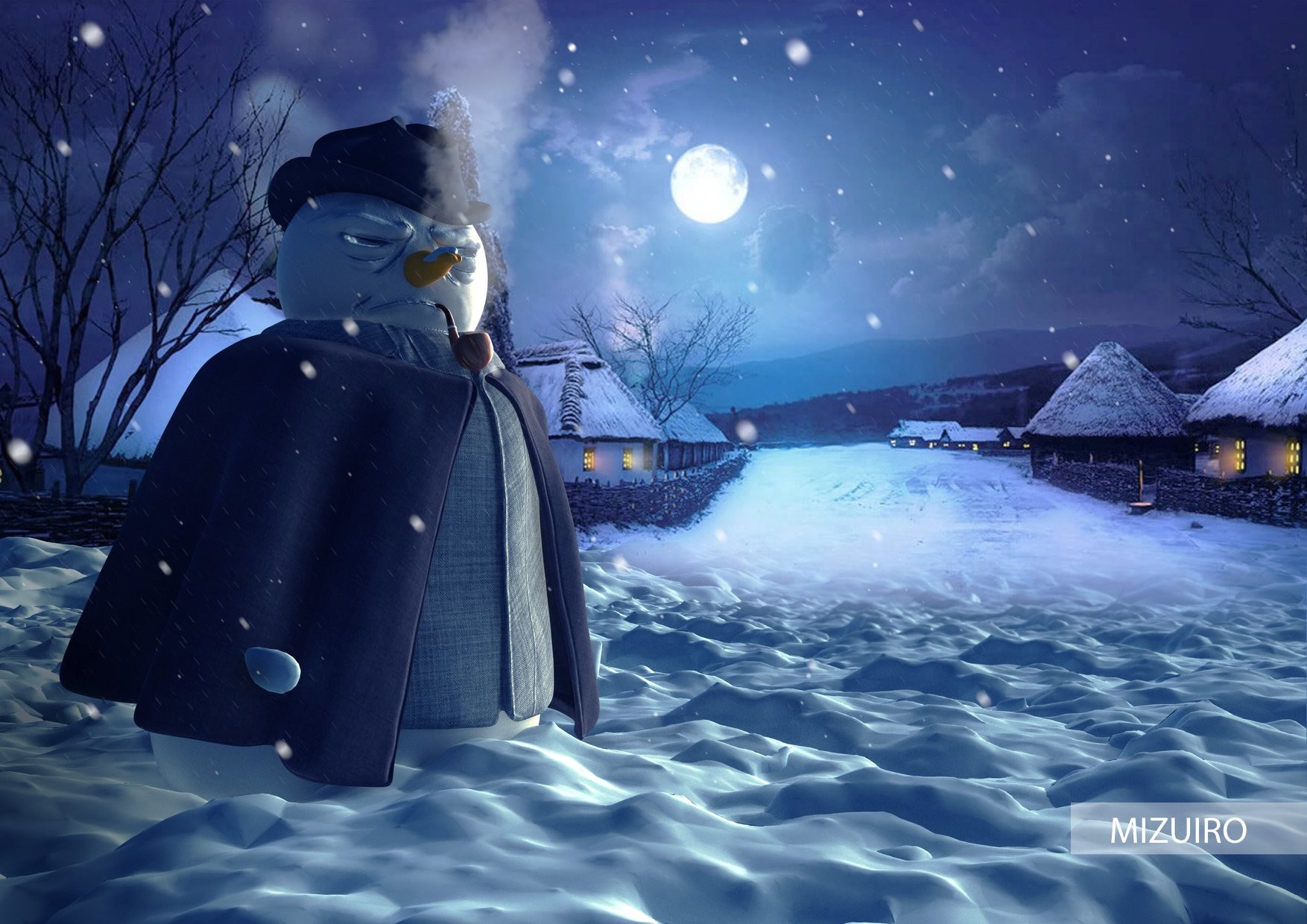 ArtStation - The Snowman