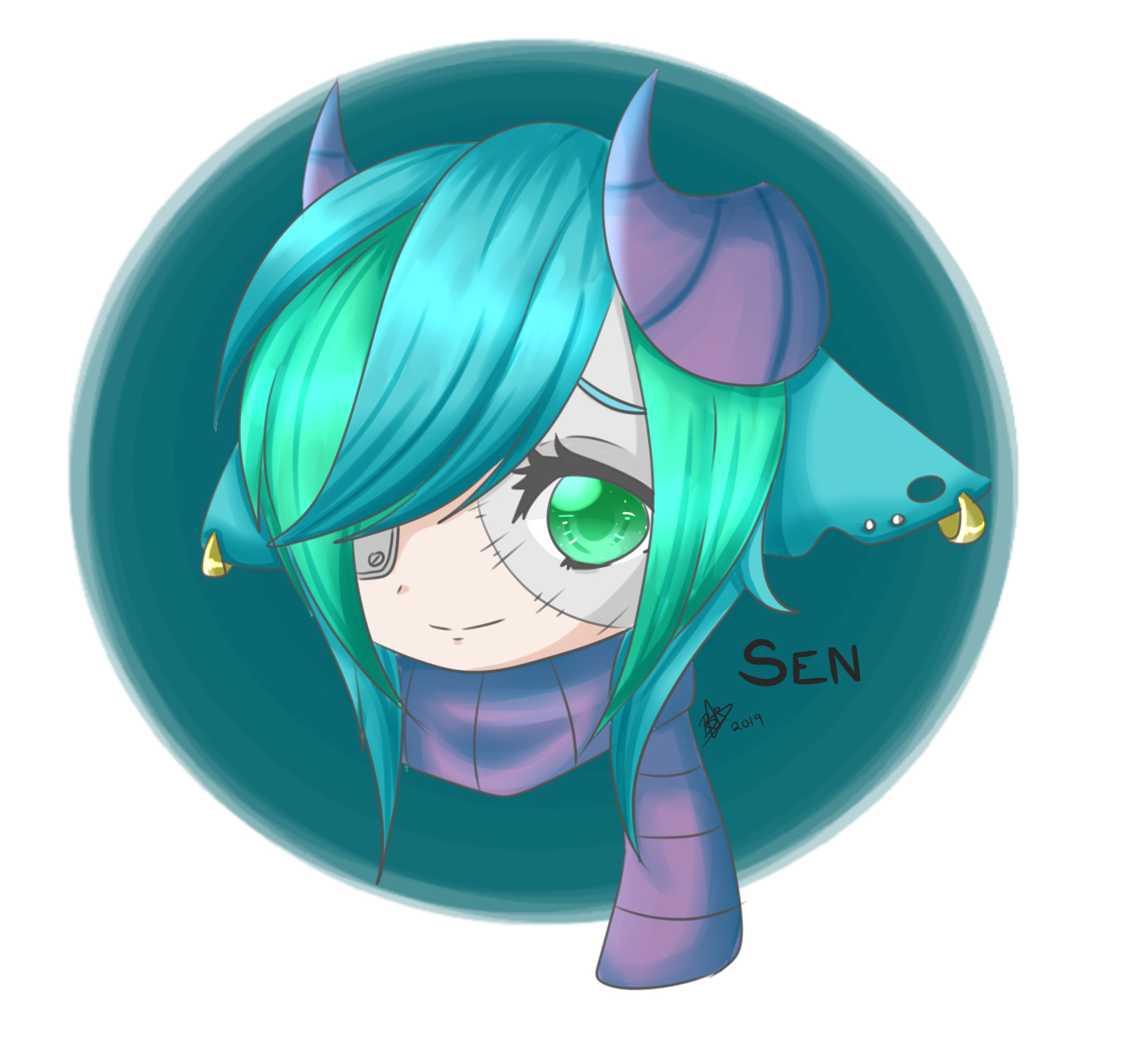 ArtStation - Sen headshot