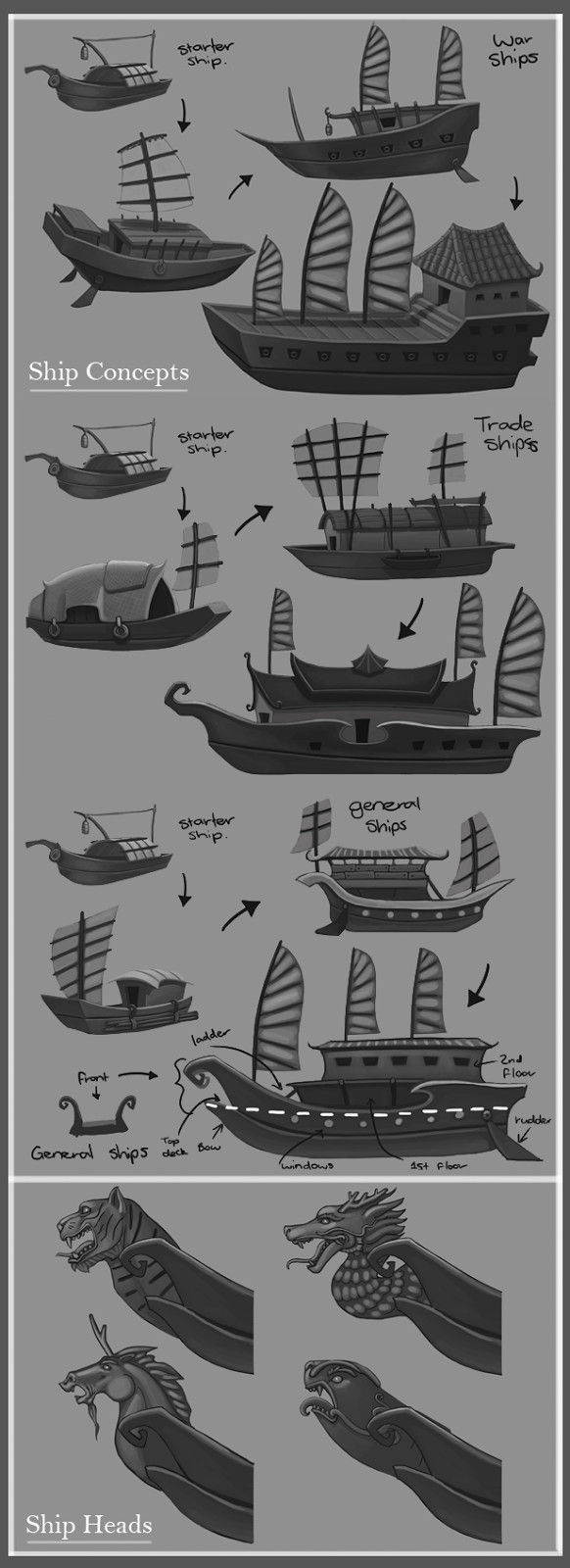 ArtStation - Ship concepts