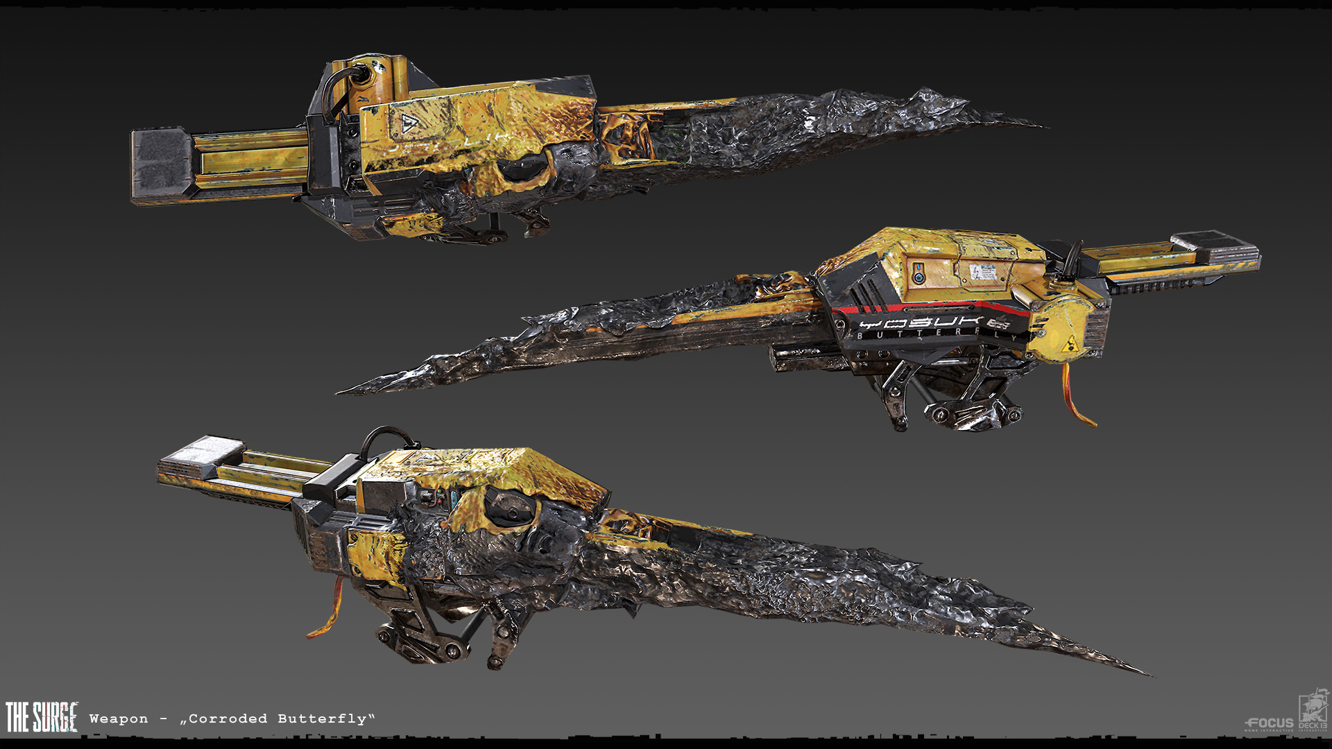 Stefan Hamann - The Surge - Basegame Weapons