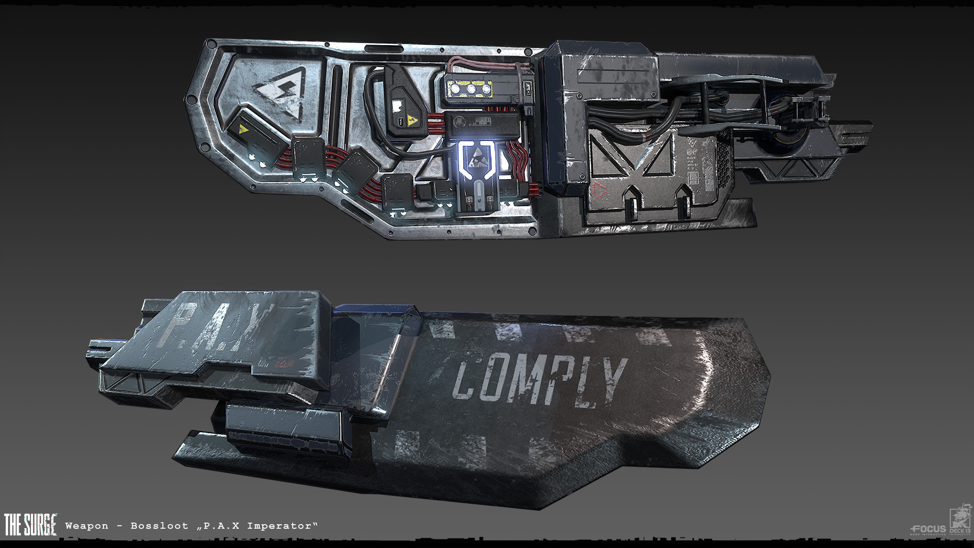 Stefan Hamann - The Surge - Basegame Weapons