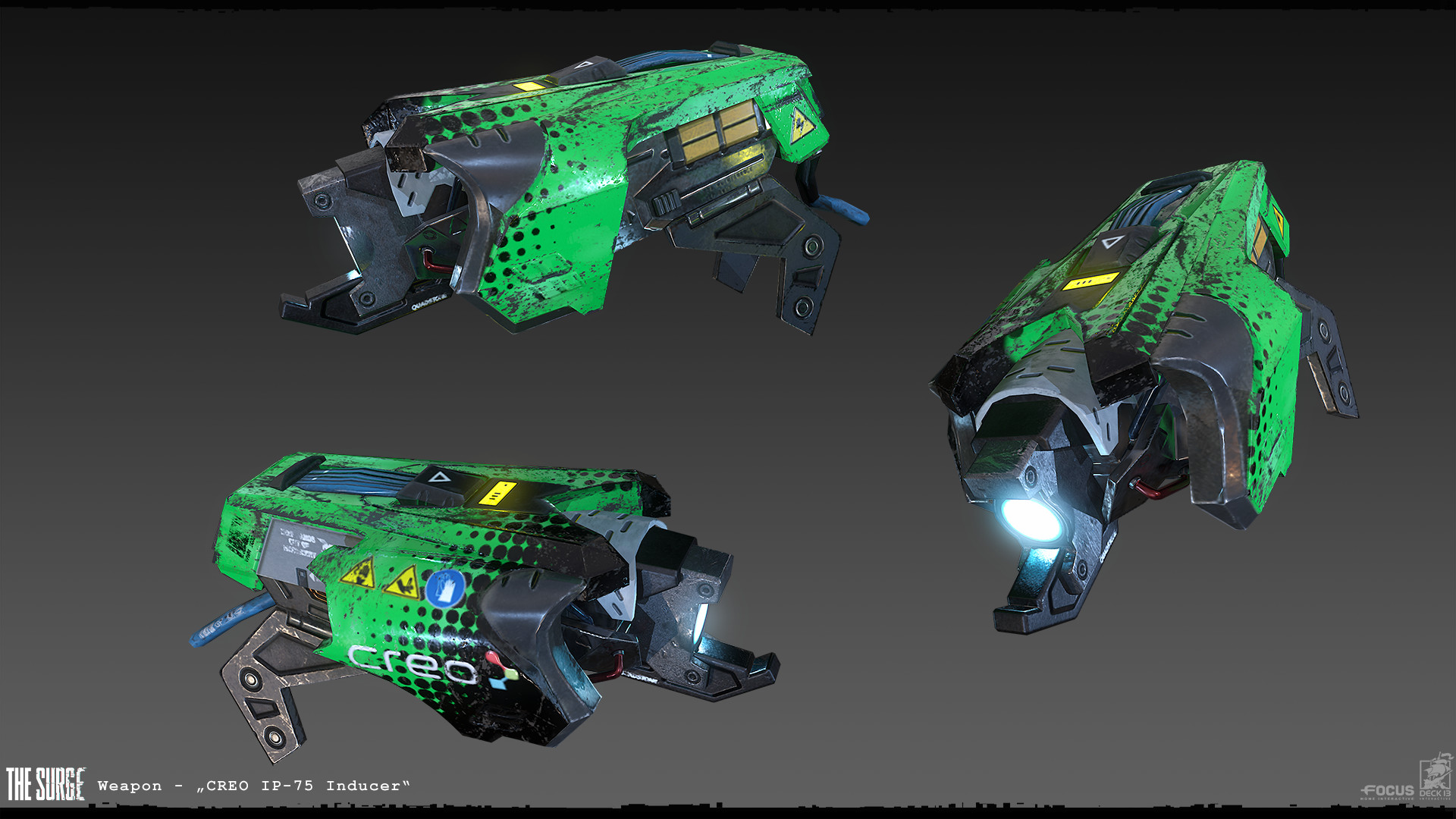 Stefan Hamann - The Surge - Basegame Weapons