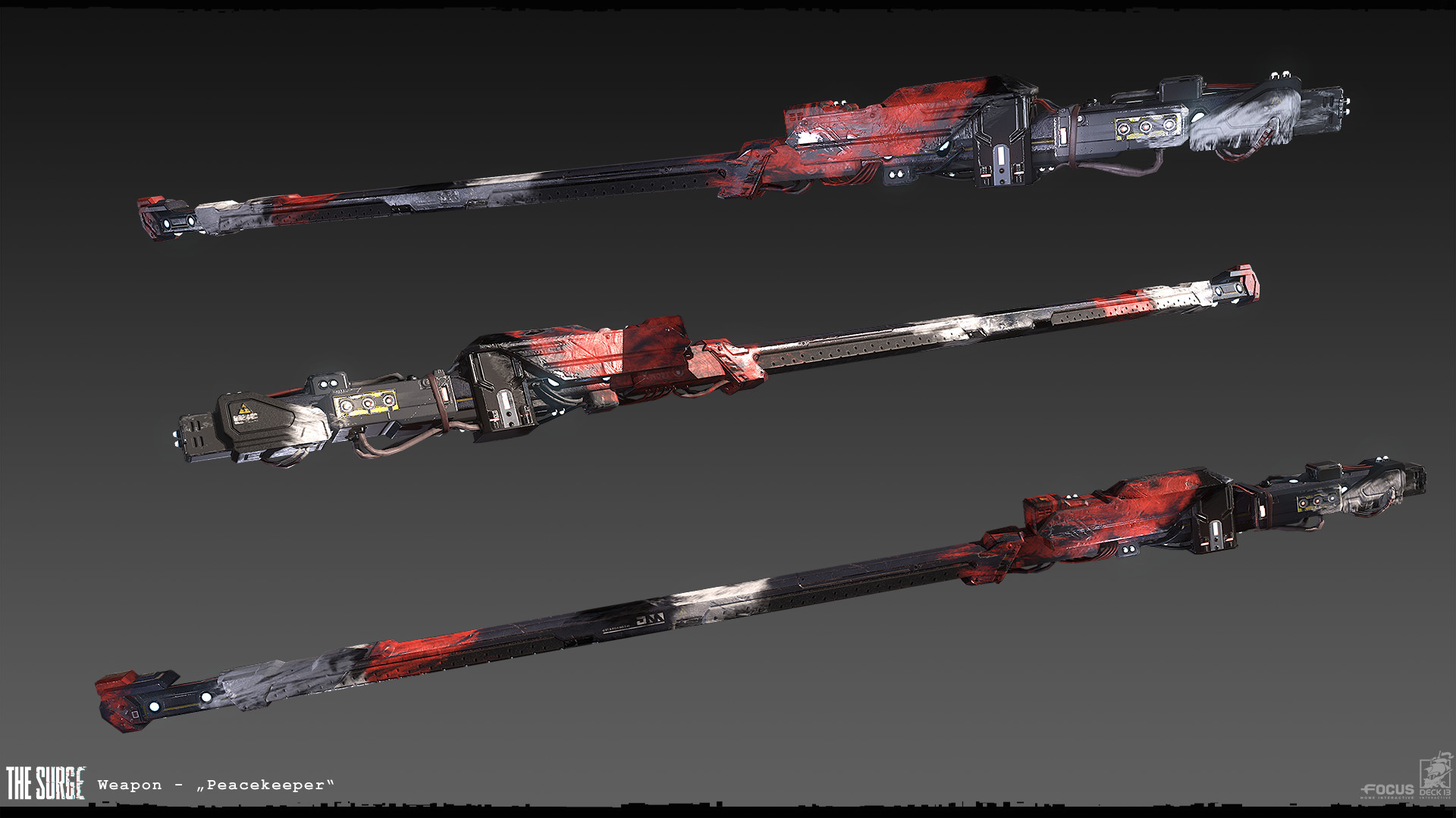 Stefan Hamann - The Surge - Basegame Weapons