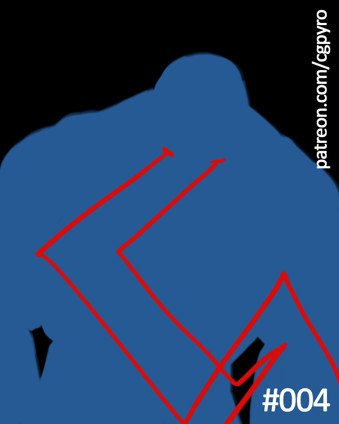 CG Makers - Red Monika - Speed 1 hour