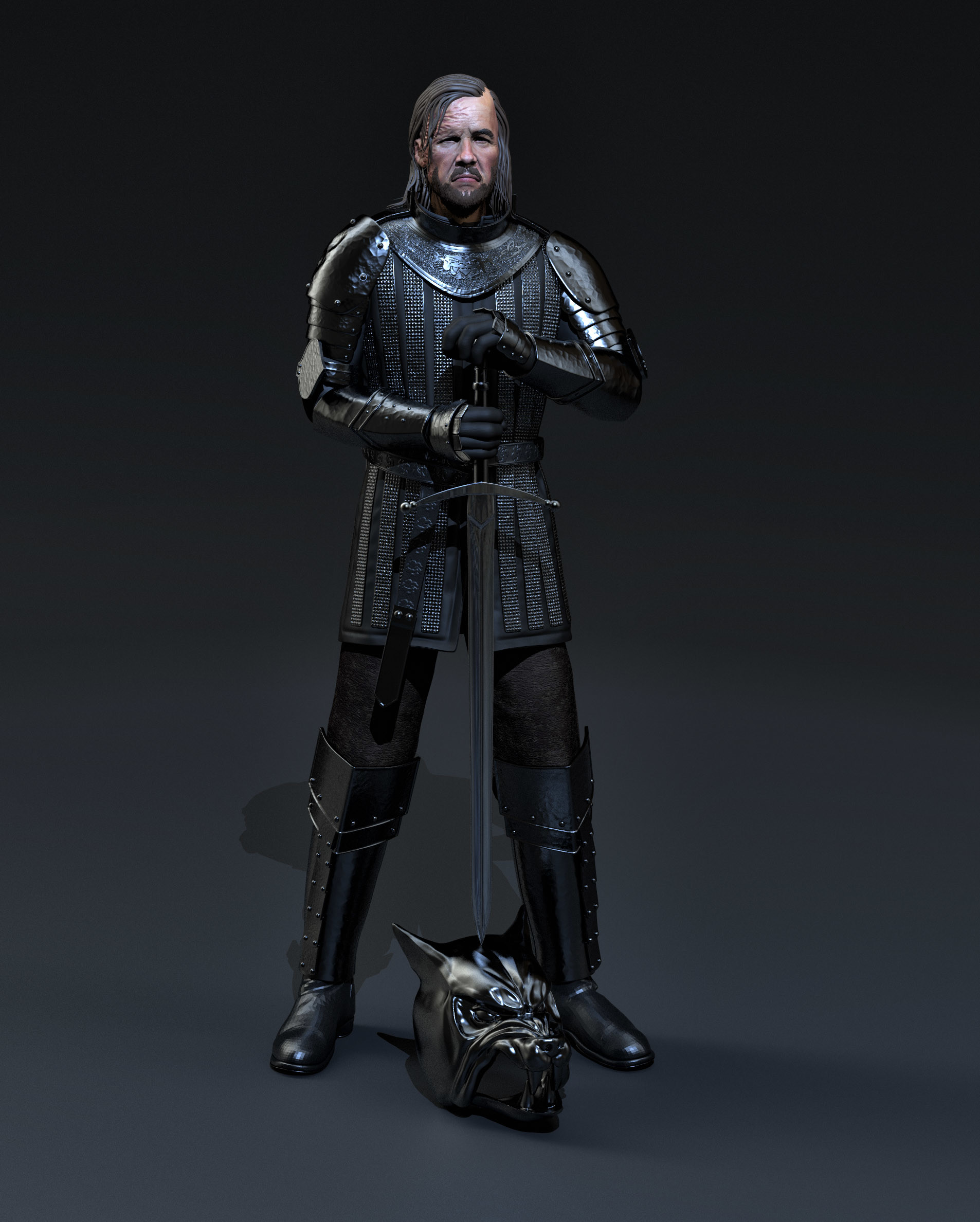 ArtStation - The Hound (GOT) Fan art