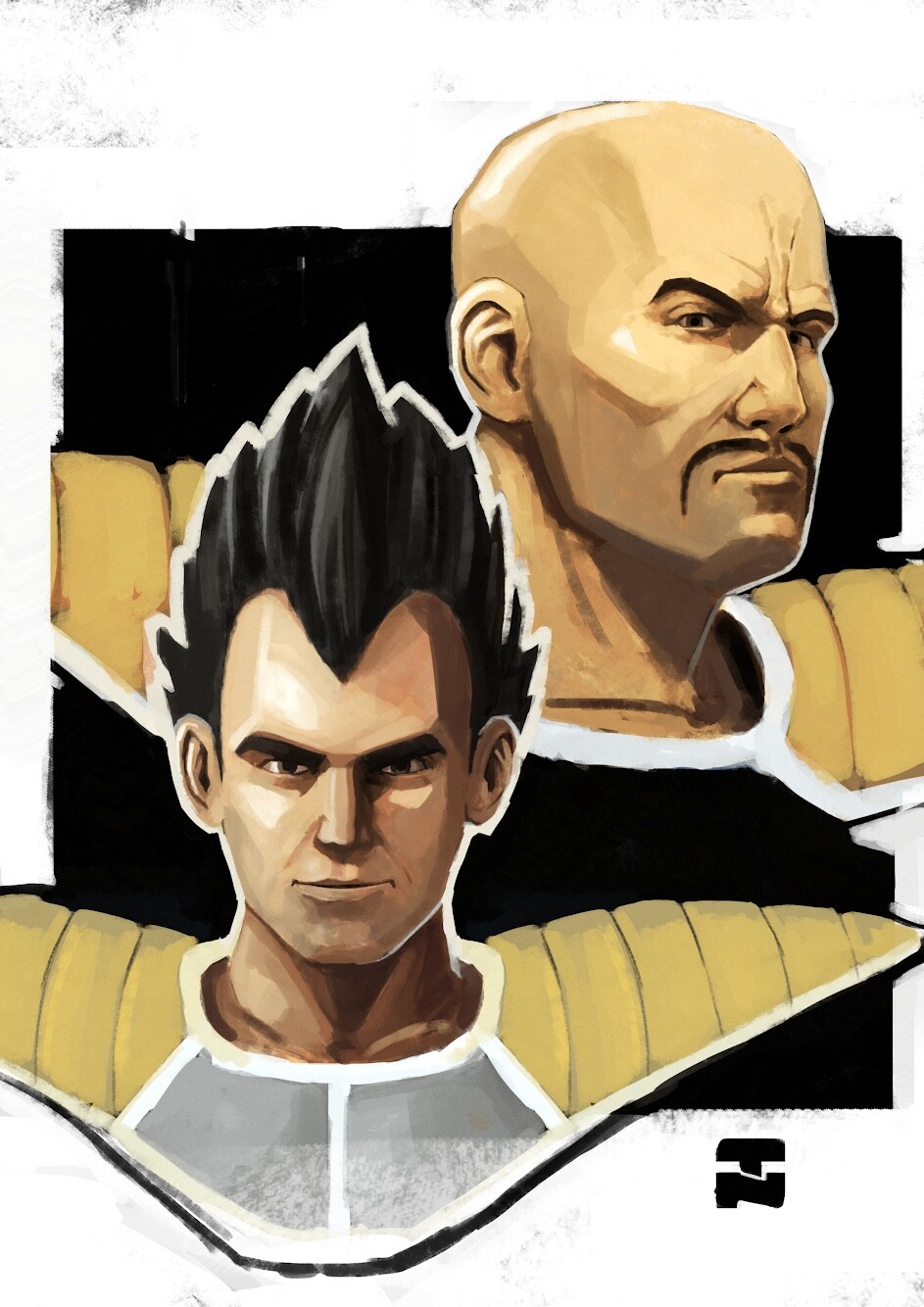ArtStation - Vegeta and Nappa
