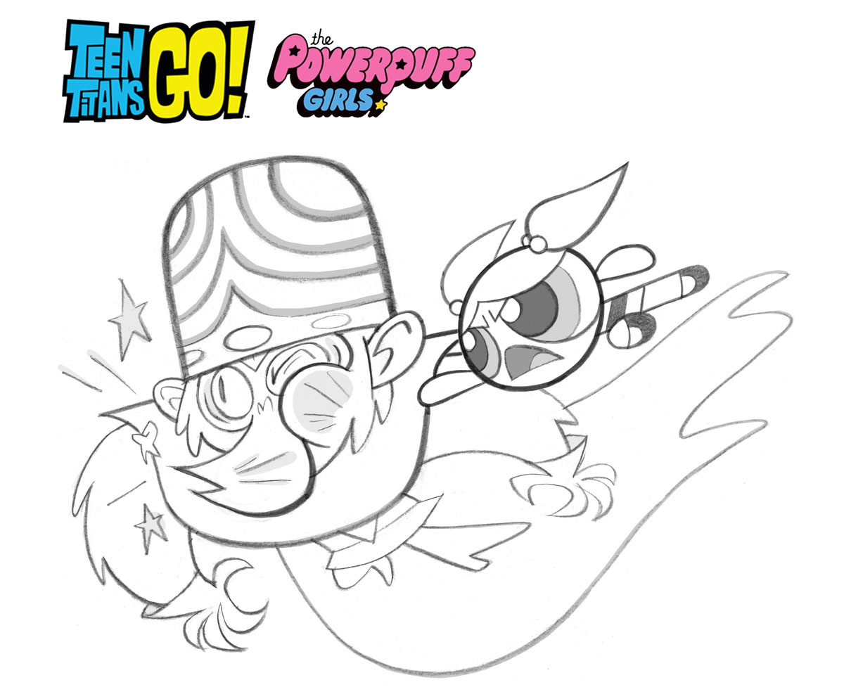 mojo jojo coloring pages