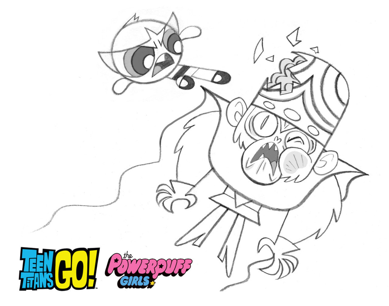 mojo jojo coloring pages