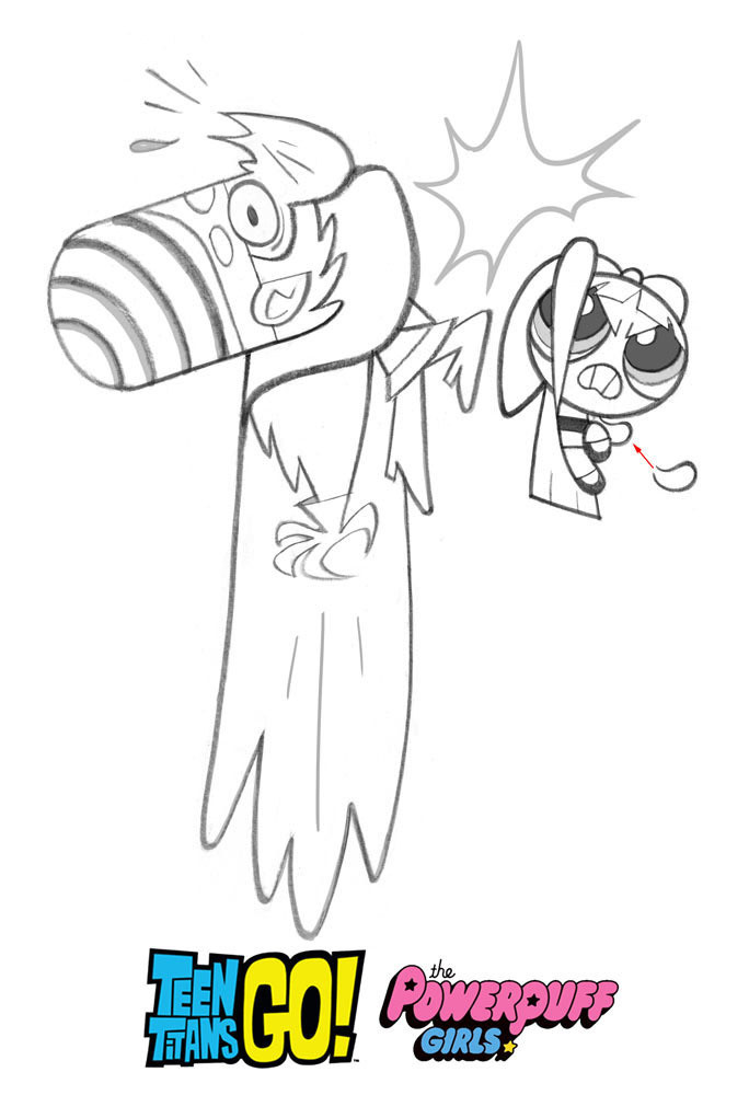 power puff teenage girls coloring pages