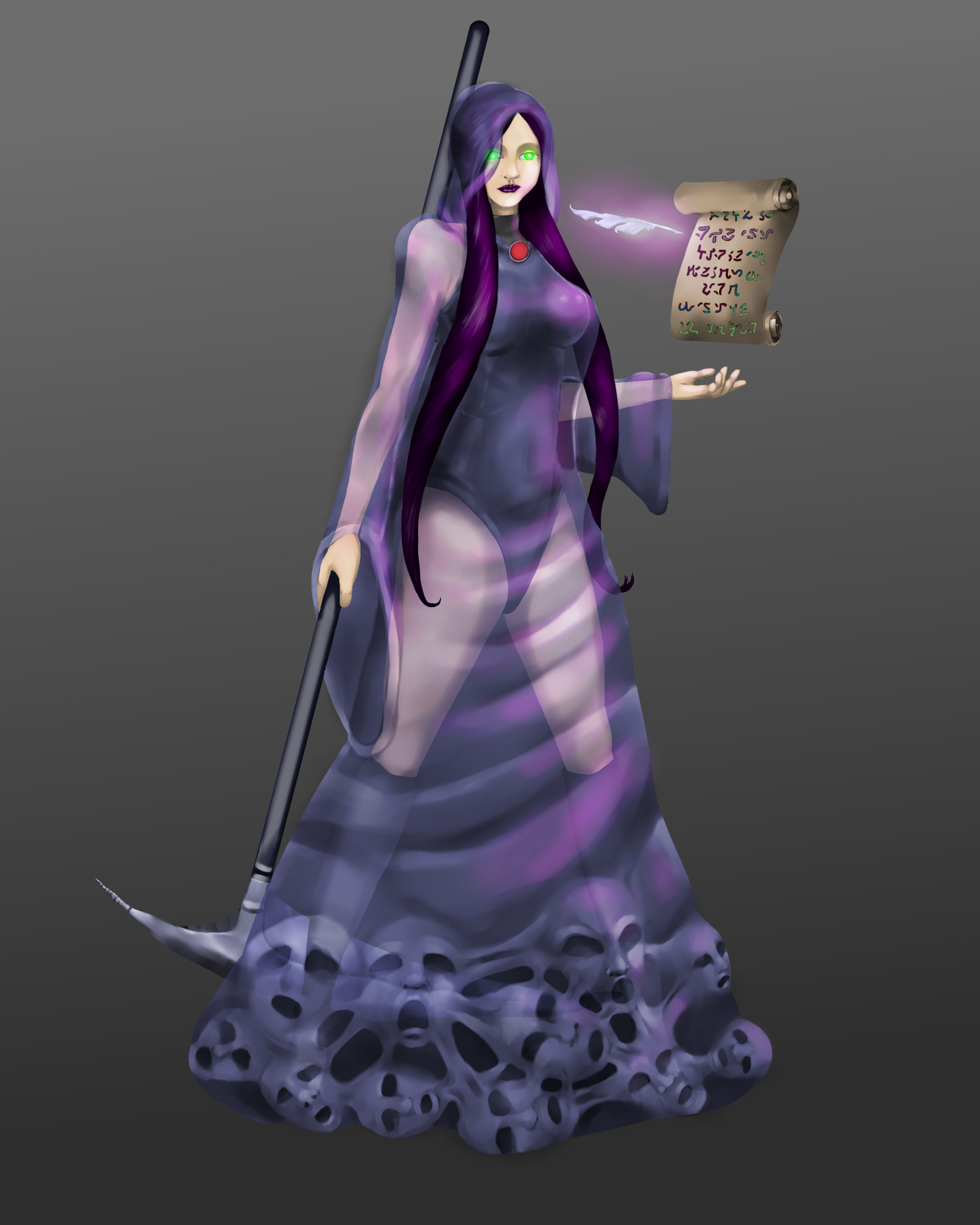 ArtStation - Daughter of Azrael