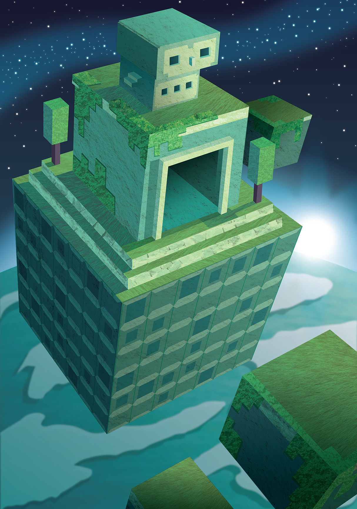ArtStation - Fez Fan Art Poster
