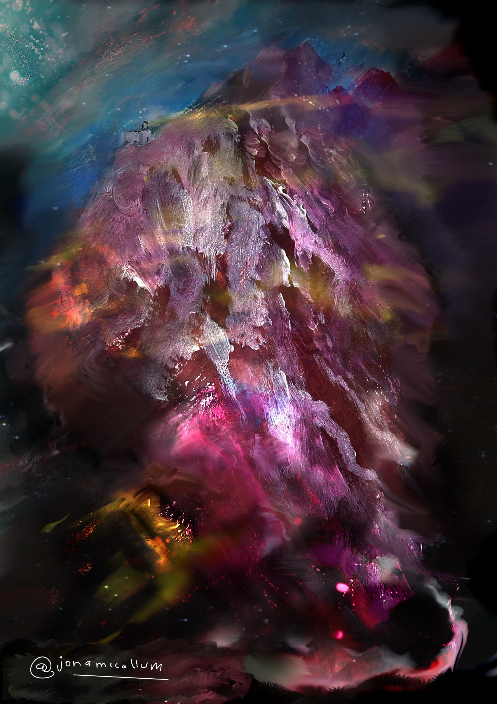 ArtStation - Mountains and Lights