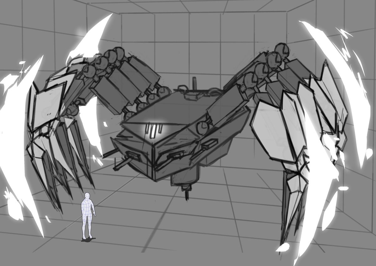 ArtStation - Spider Mecha Concept