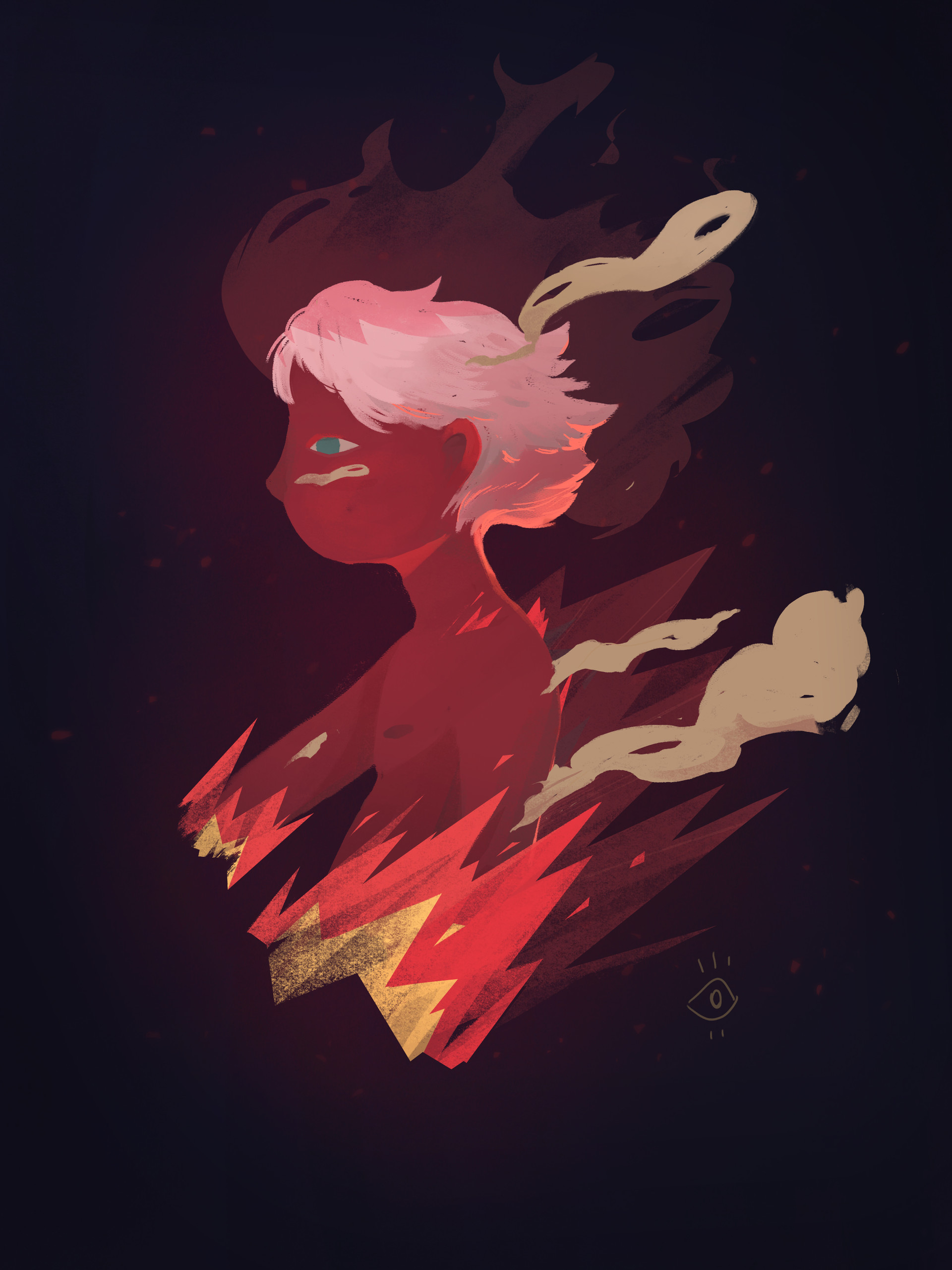 ArtStation - The Fire Inside Me