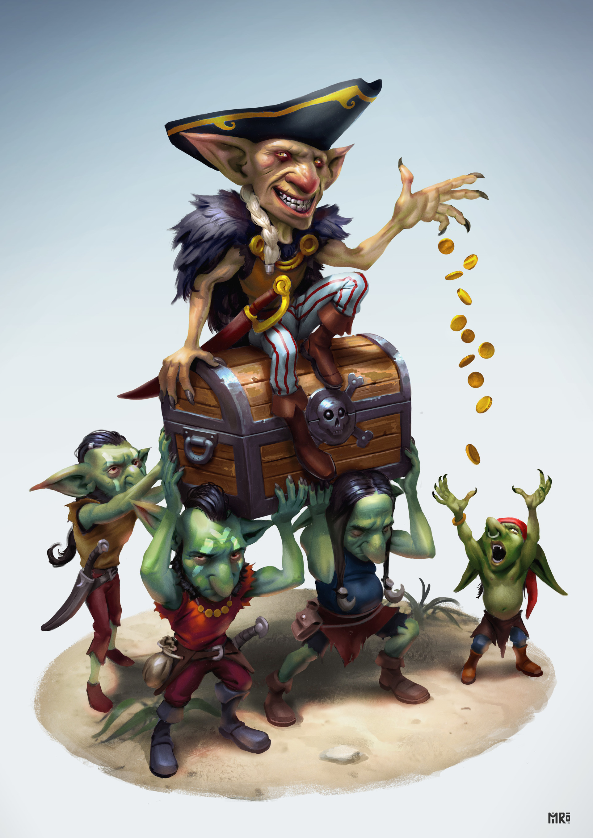 ArtStation - Goblins Treasure
